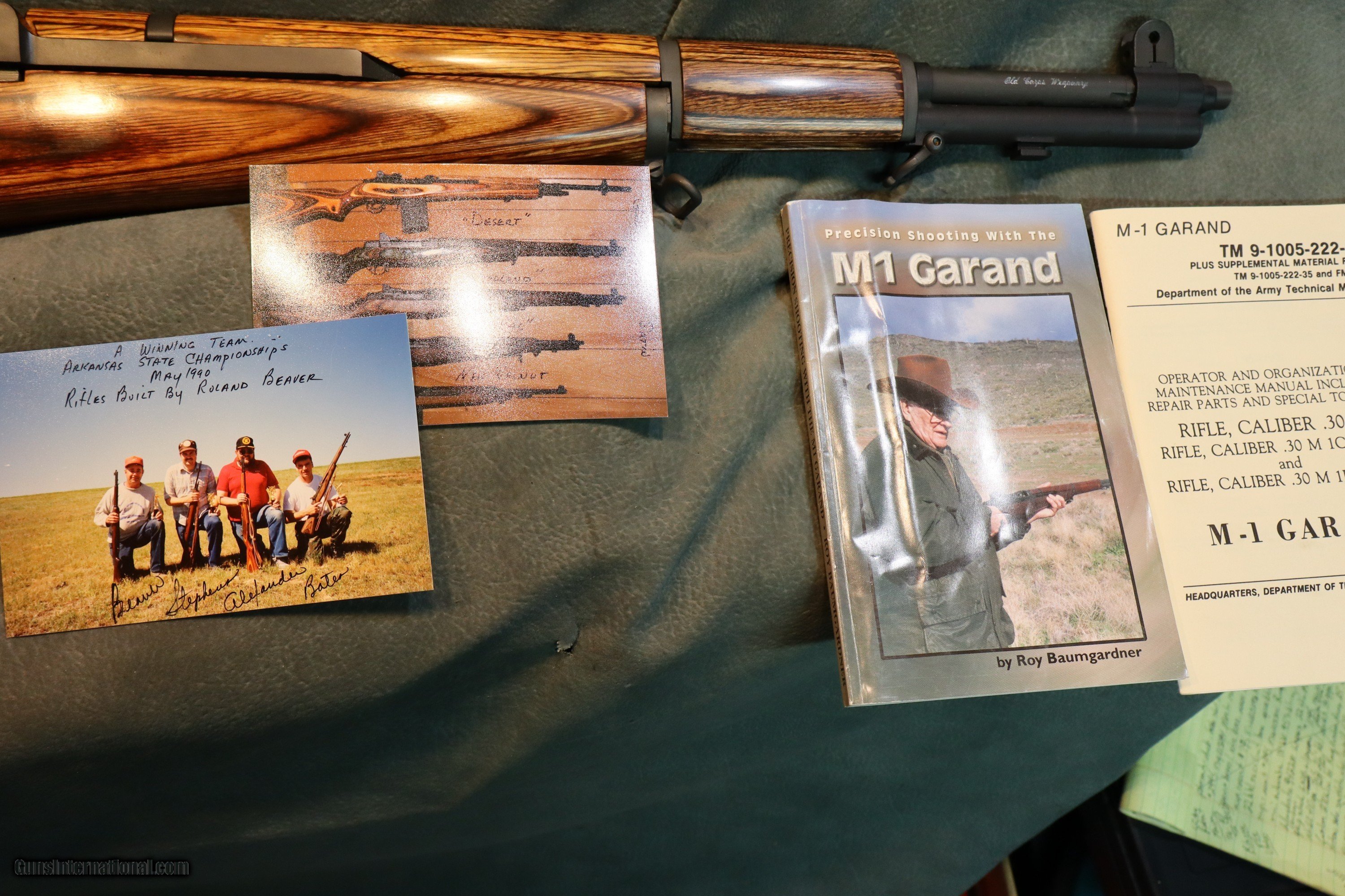 M1 Garand 308 National Match by Old Corps Weaponry-Roland Beaver