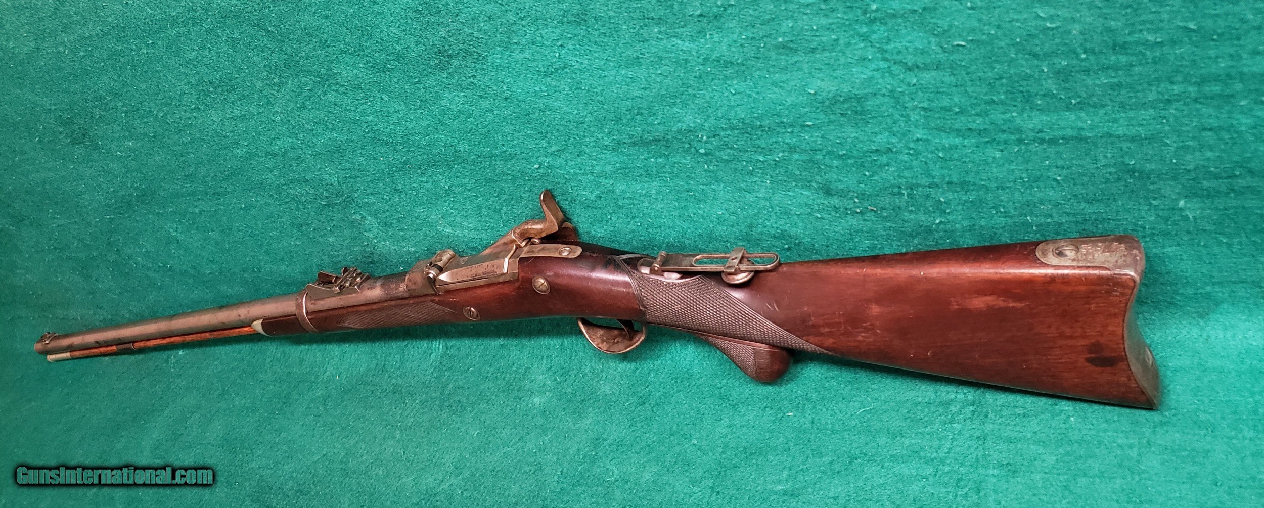 Springfield Model 1873 1875 Trapdoor Officers Model Type 2