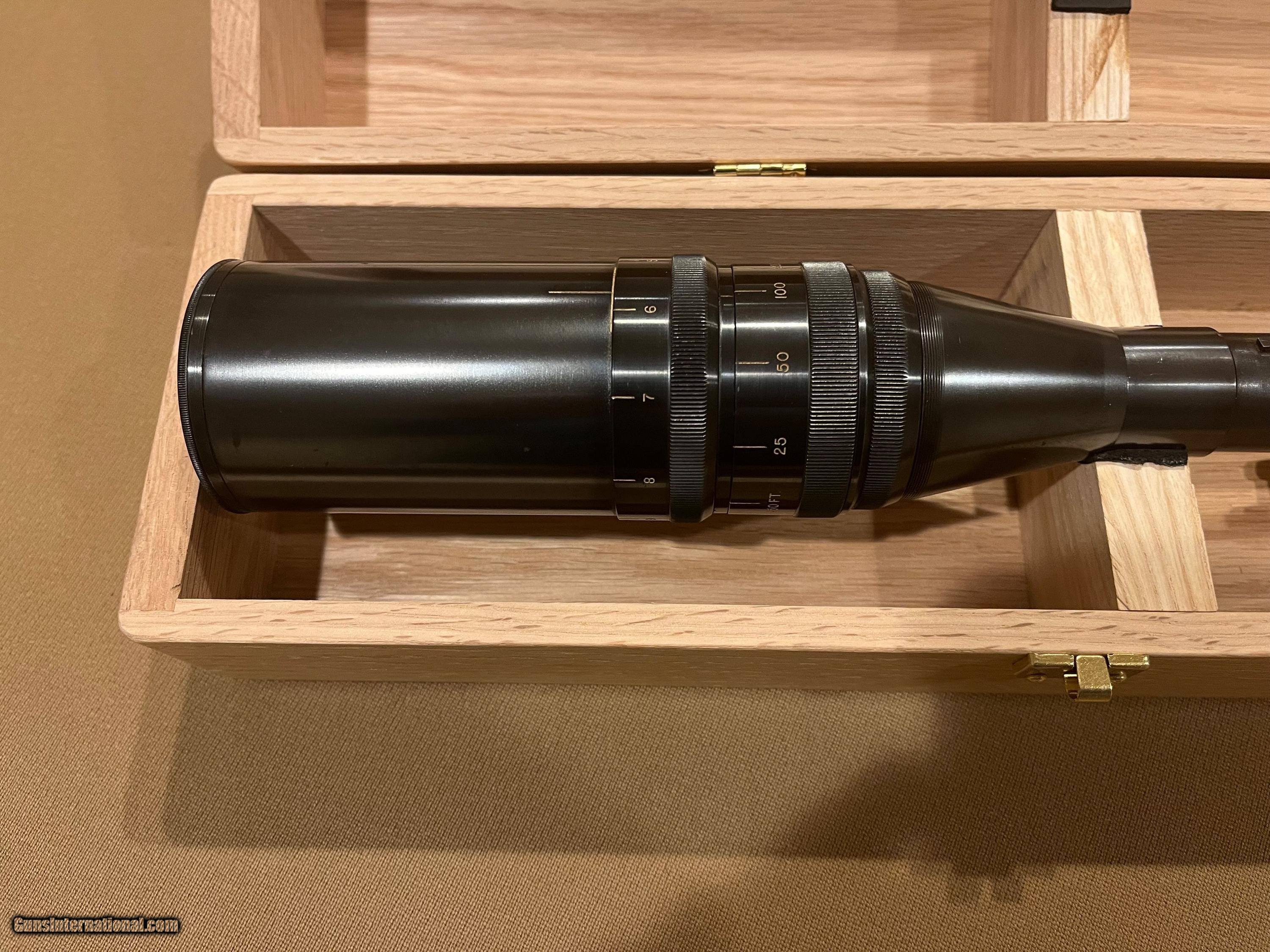 Unertl Programmer Scope 24x with Custom Box Unertl Programmer Scope 24x with Custom Box