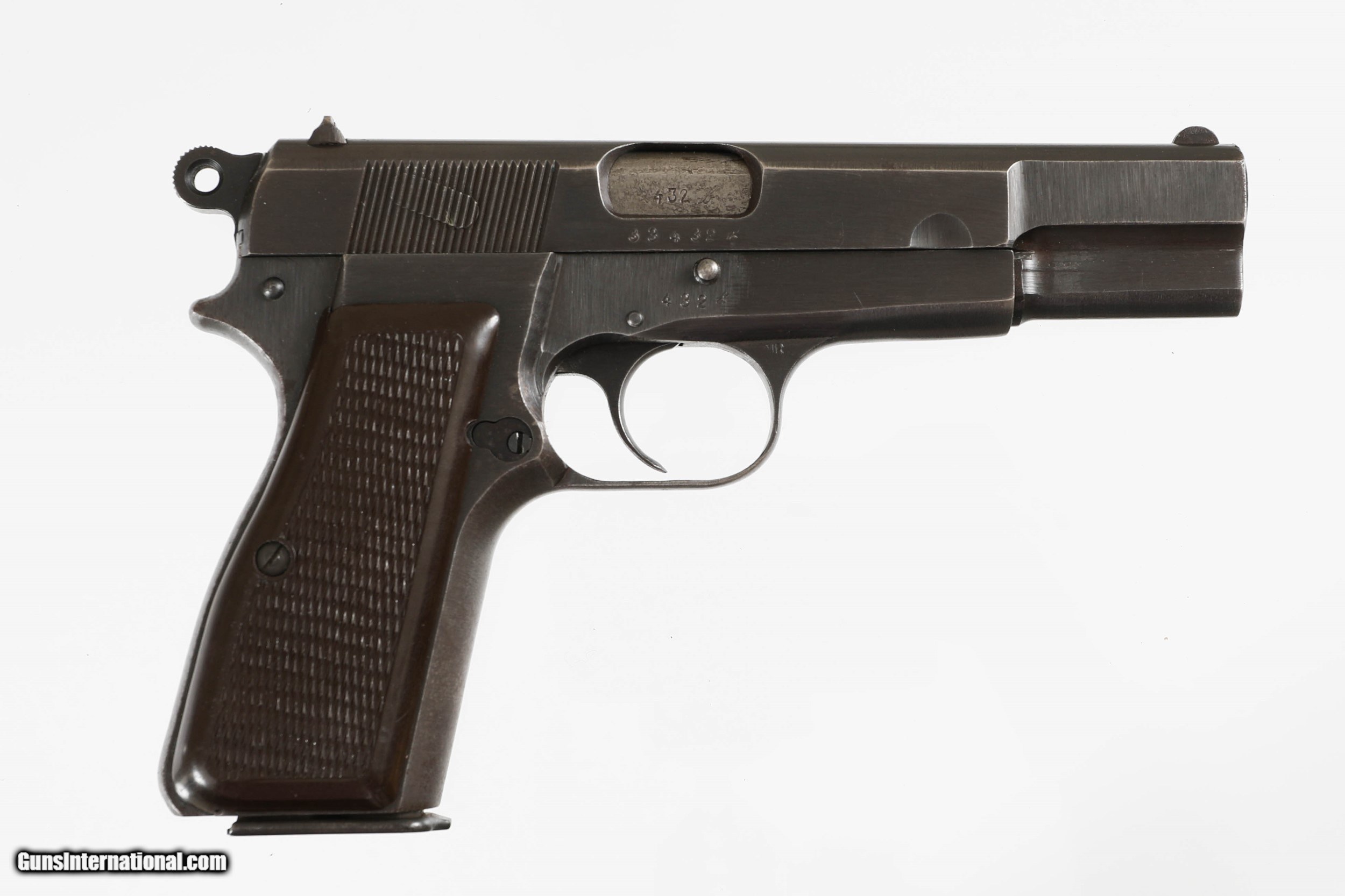 "SOLD" FN HI POWER WWII PRODUCTION WAFFENAMPT PROOFED WAA140 PROOF MARKED