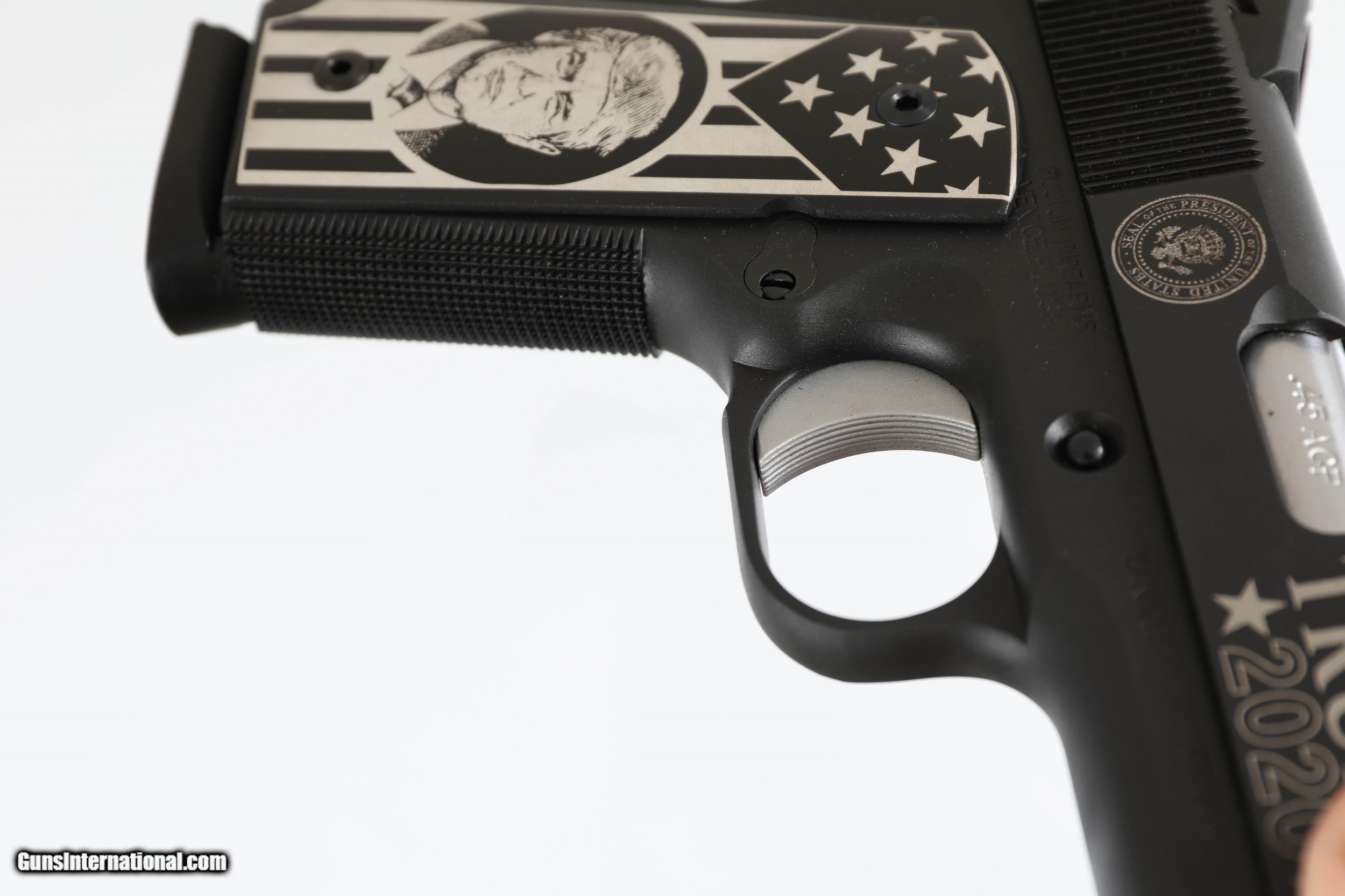 FUSION FIREARMS BANTAM TRUMP 2020 / 1911 BLACK 3 1/4" 45 ACP POLYMER ...