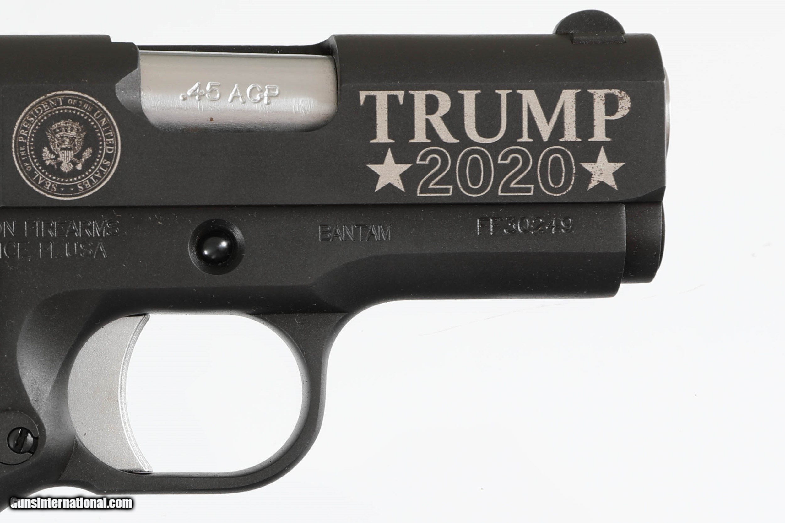 FUSION FIREARMS BANTAM TRUMP 2020 / 1911 BLACK 3 1/4" 45 ACP POLYMER ...