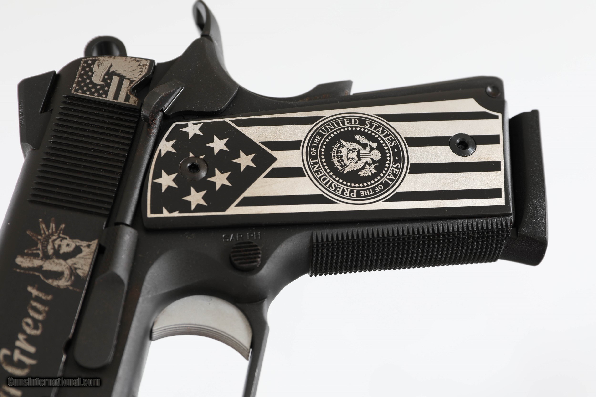 FUSION FIREARMS BANTAM TRUMP 2020 / 1911 BLACK 3 1/4" 45 ACP POLYMER ...