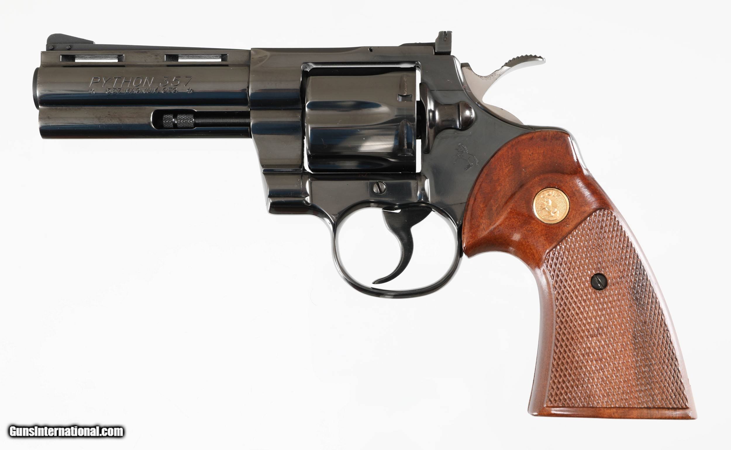 COLT PYTHON 357 MAGNUM 4" REVOLVER 1979 YEAR MODEL