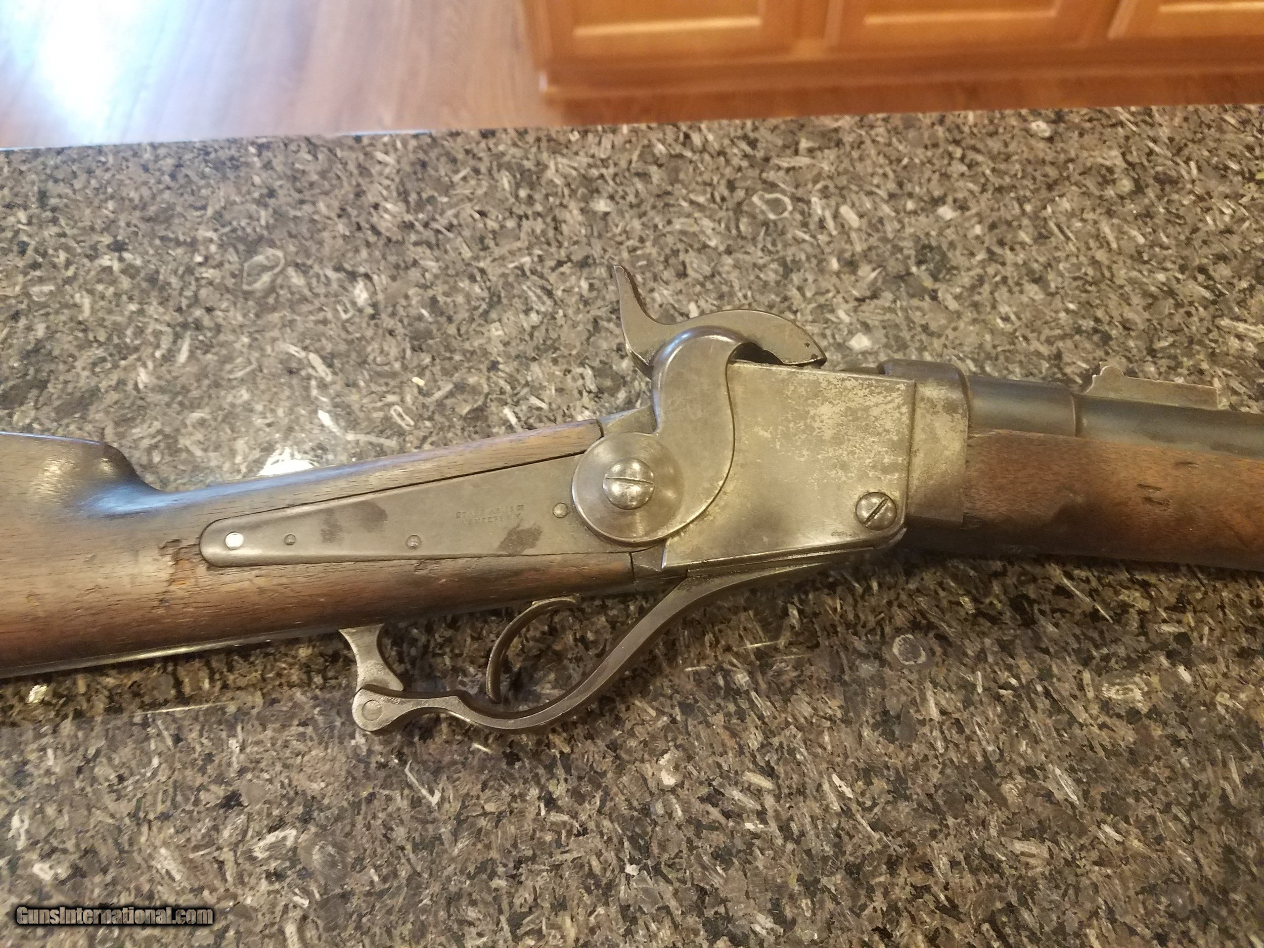 1865 US Civil War Rifle Starr carbine Yonkers, New York,
