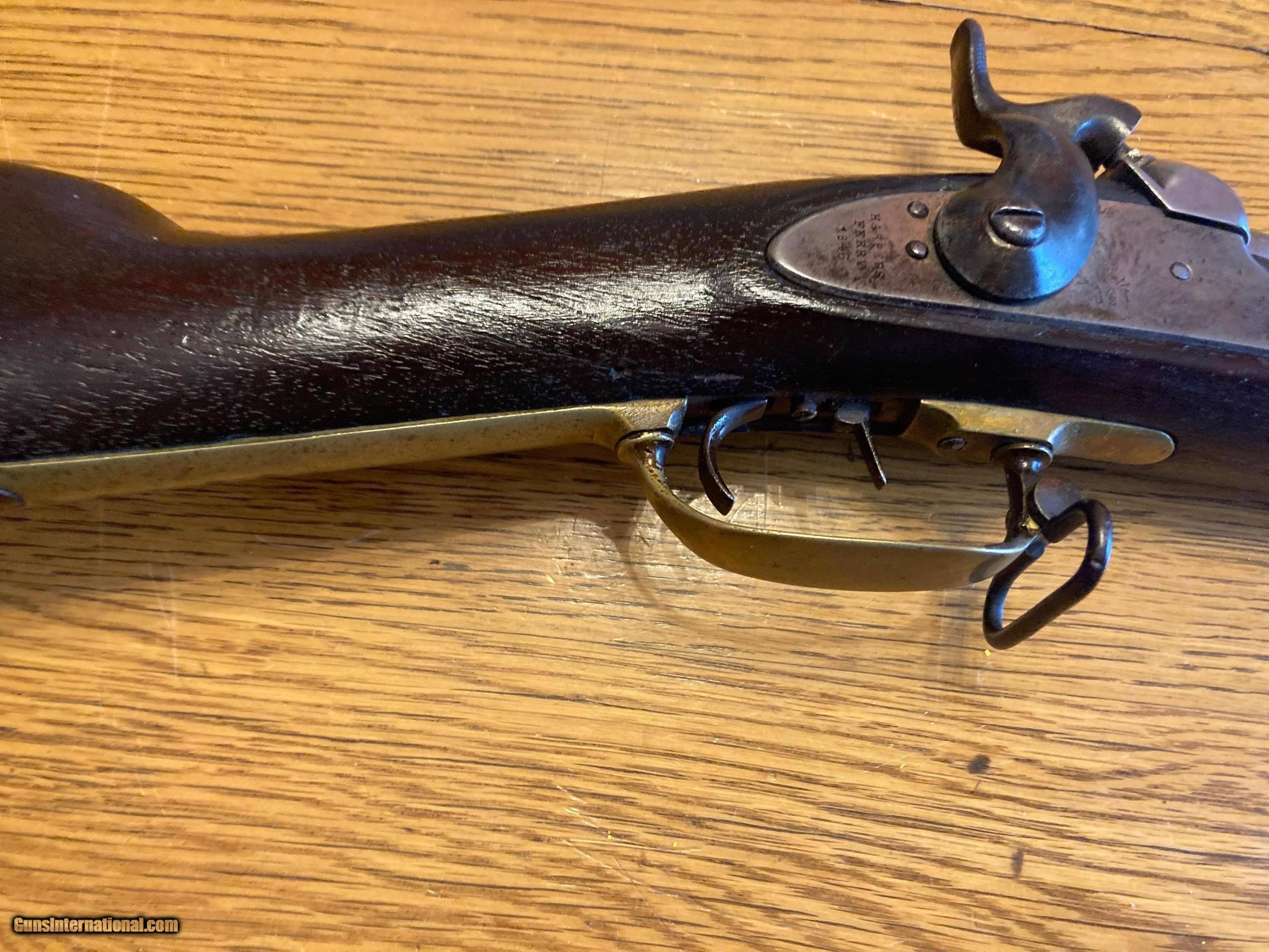 US Model 1841 Harpers Ferry Mississippi Rifle dated 1846