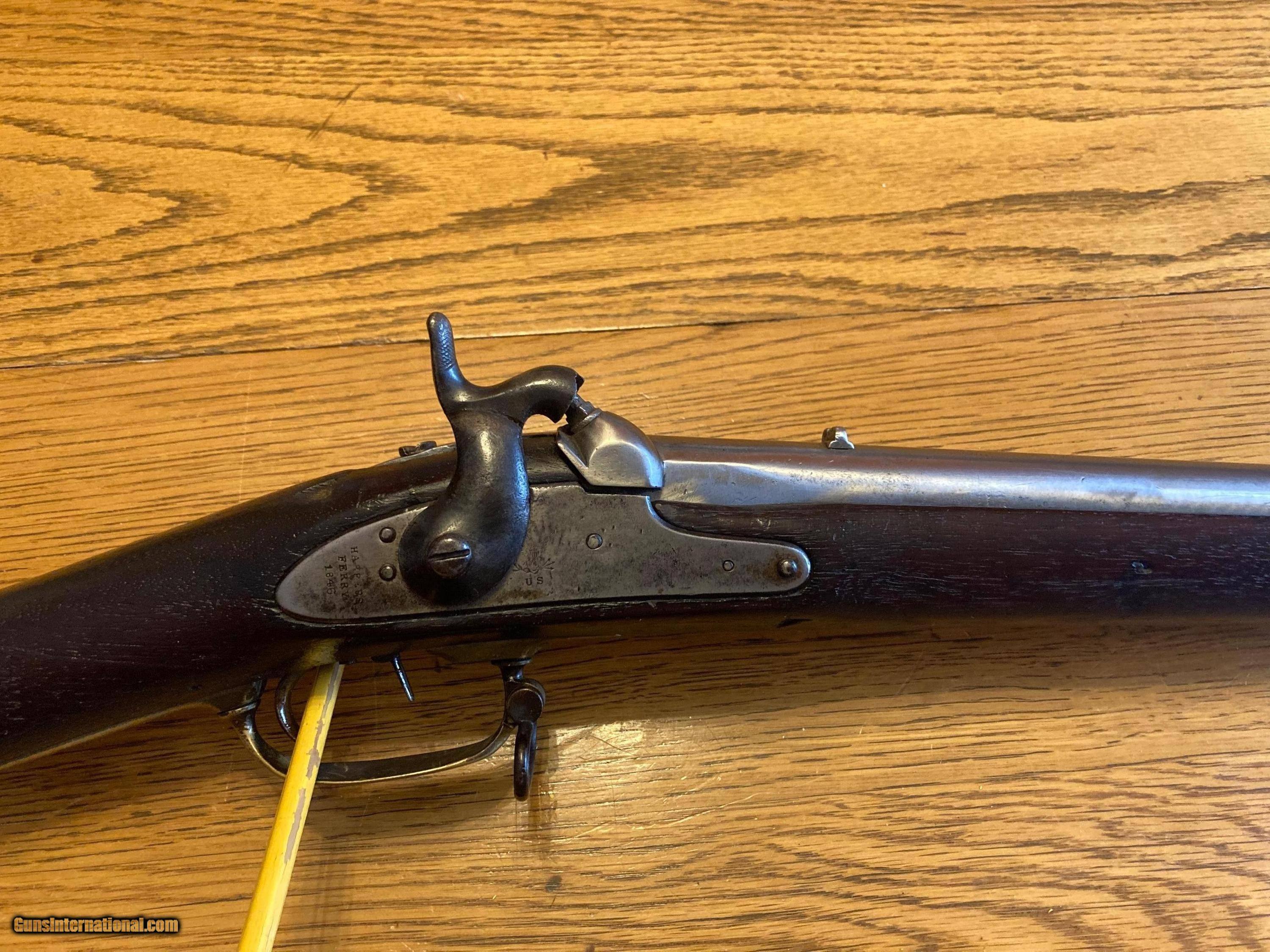 US Model 1841 Harpers Ferry Mississippi Rifle dated 1846
