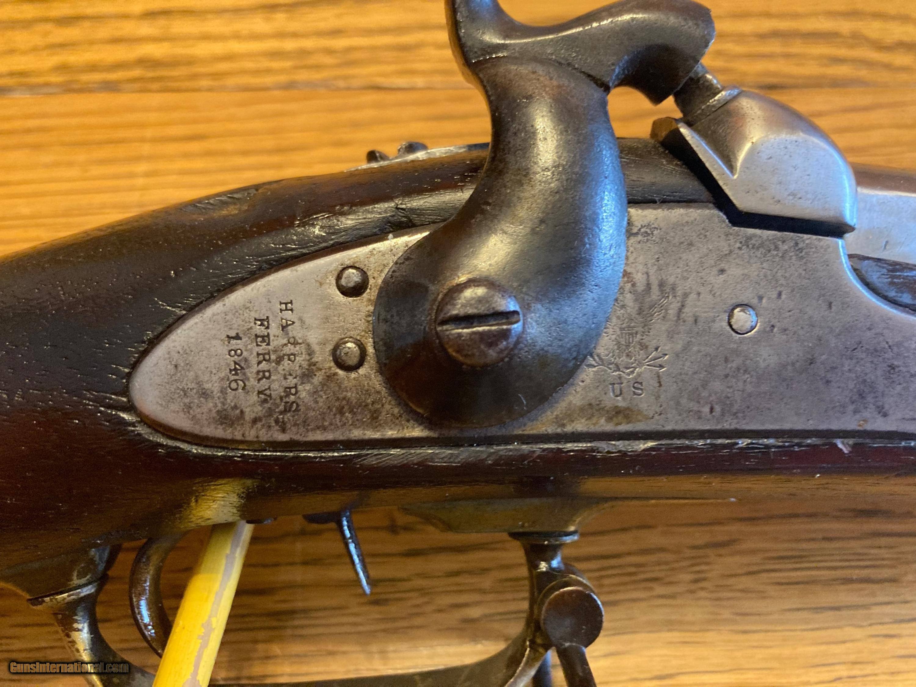 US Model 1841 Harpers Ferry Mississippi Rifle dated 1846