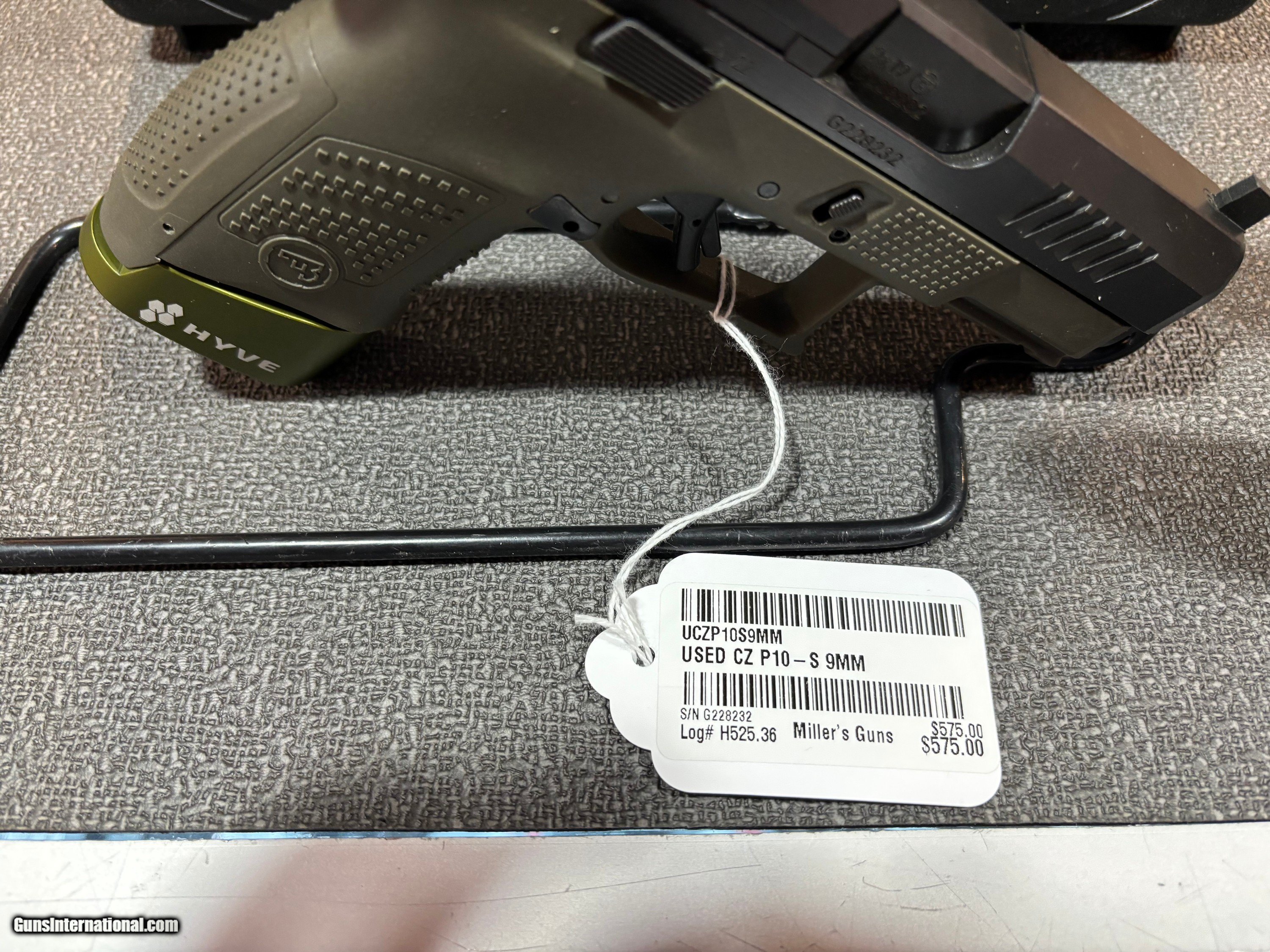 USED CZ P10-S w/Trijicon RMR Type 2