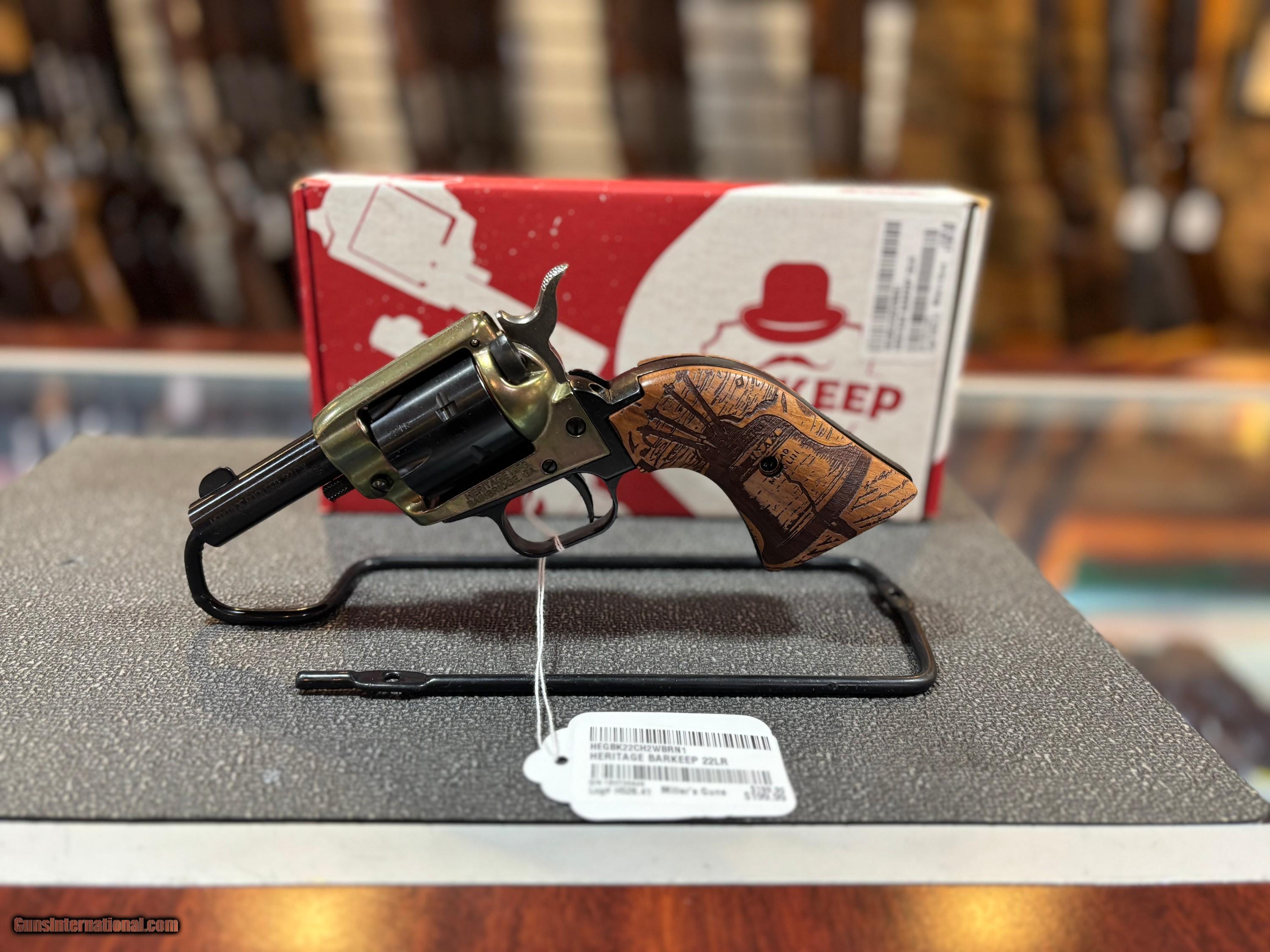 Heritage Barkeep w/ .22lr and .22WMR cylinders