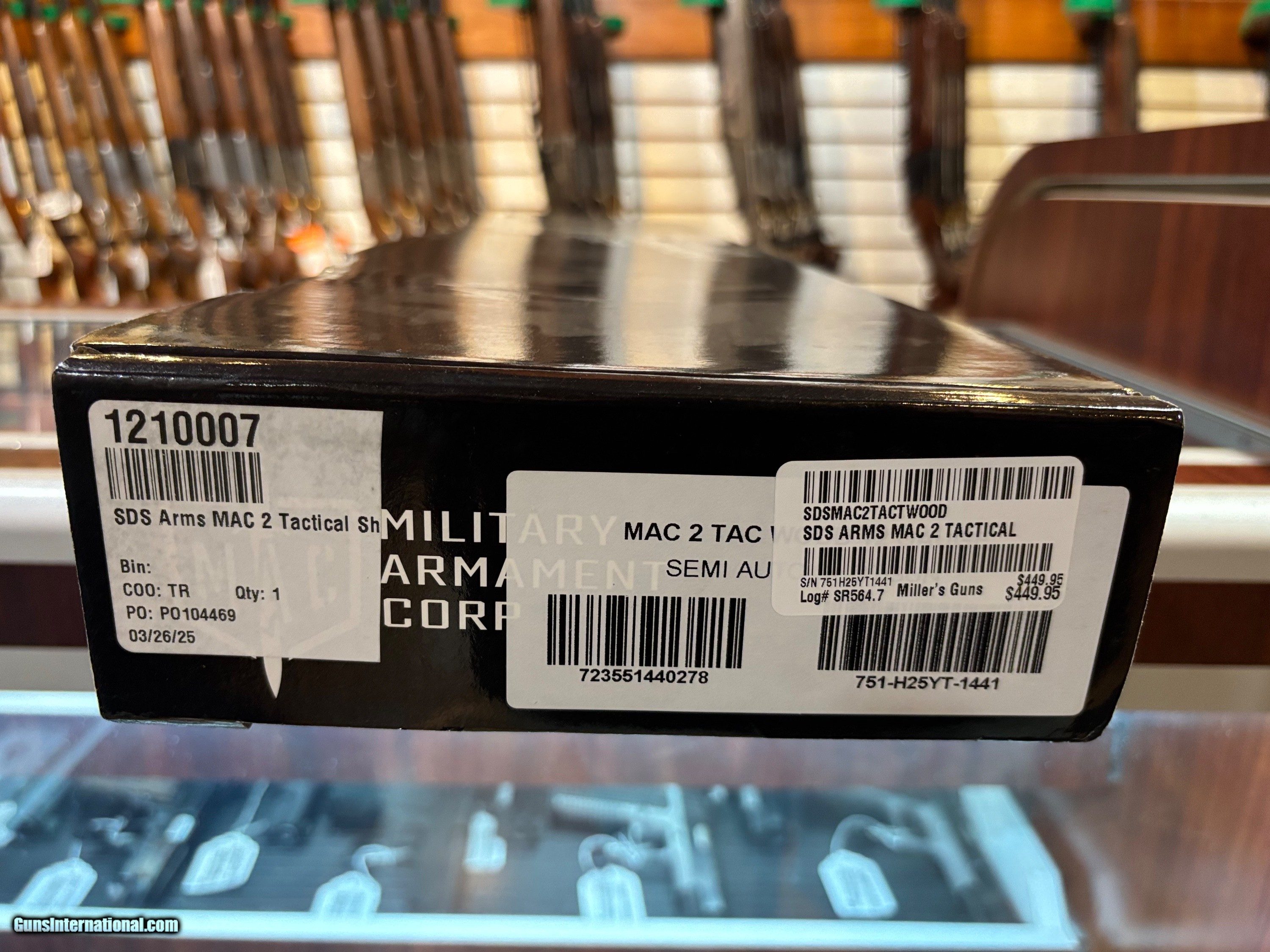 Military Armament Corporation MAC2 Tactical Wood