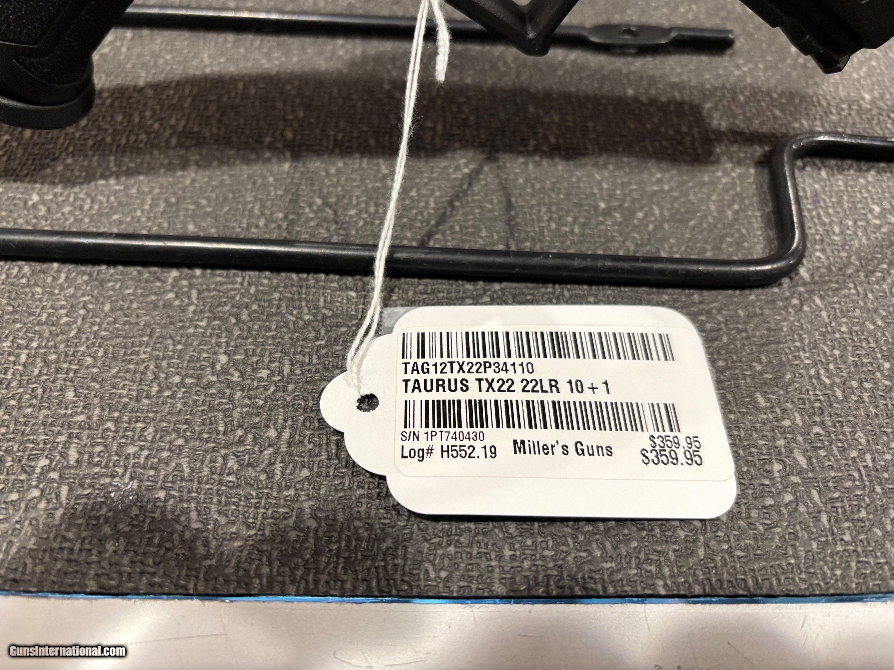 Taurus TX22 TORO - Complaint version for sale