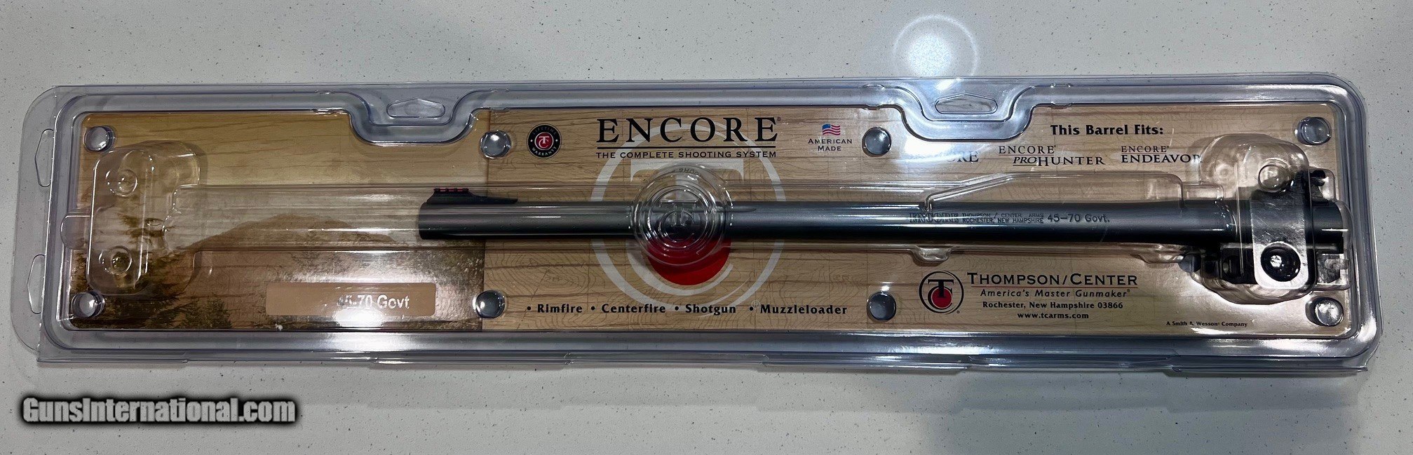 T/C Encore Stainless Barrel in 45-70 Gov't NIB