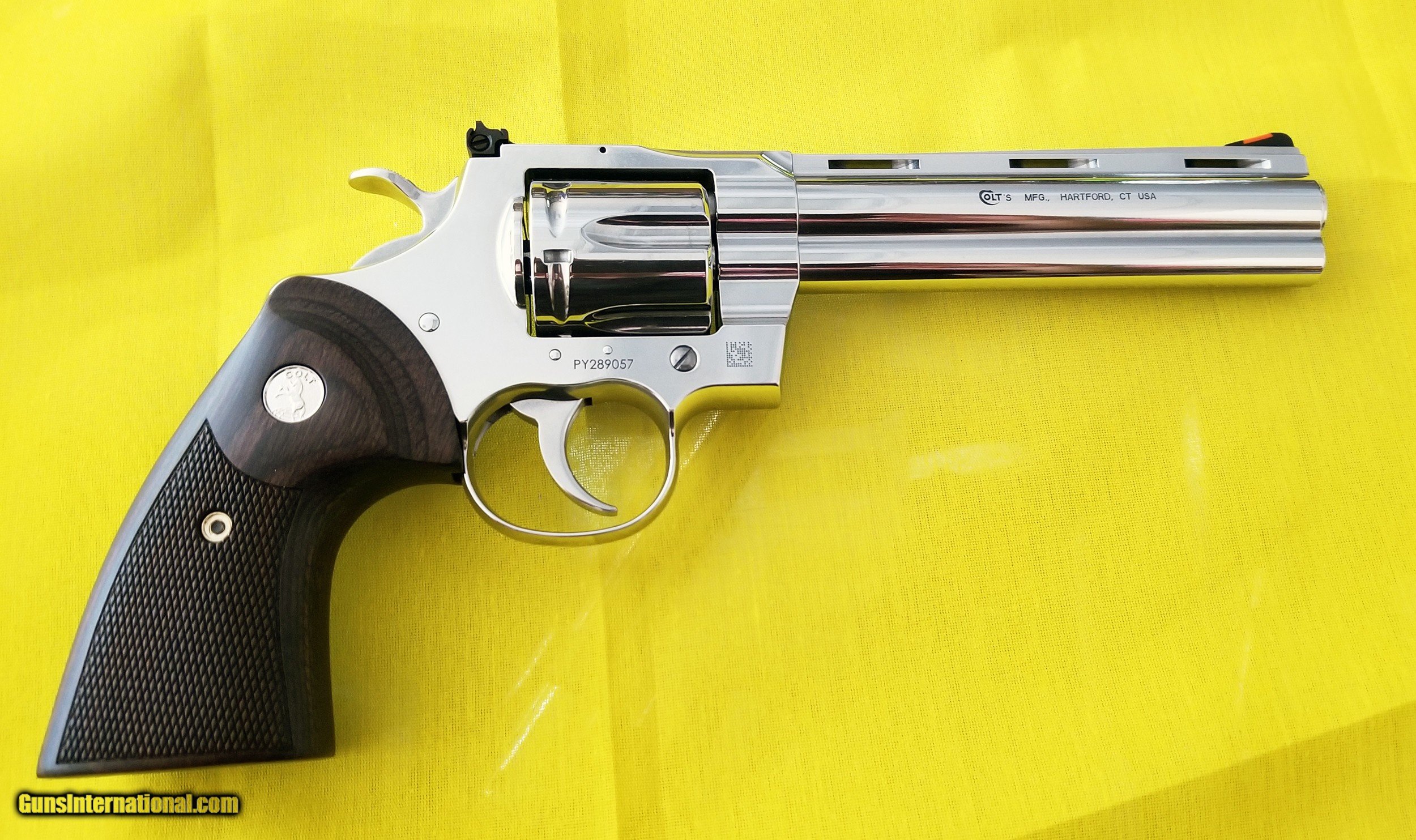 COLT PYTHON 357 MAGNUM 6" NEW IN BOX, RARE, UNDENIABLY THE MOST ...