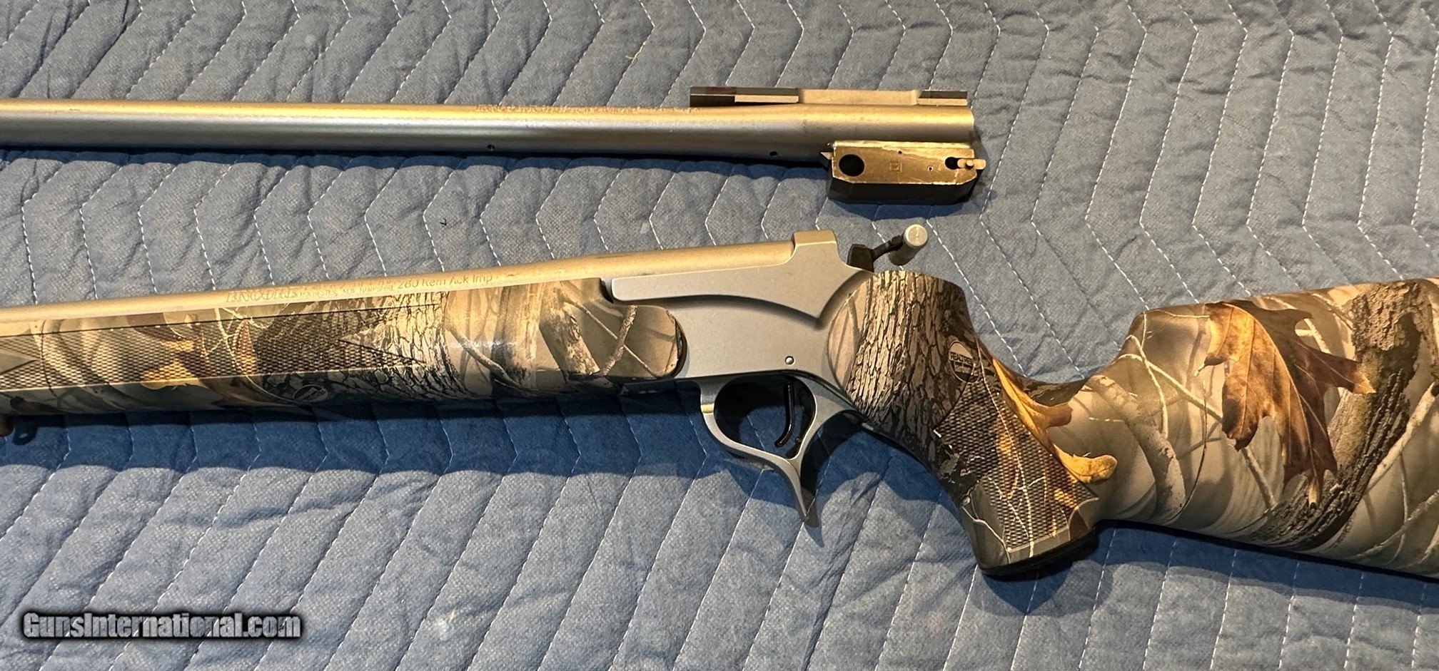 Thompson Center Encore Stainless with 280 Ackley Imp and .204 Ruger barrels