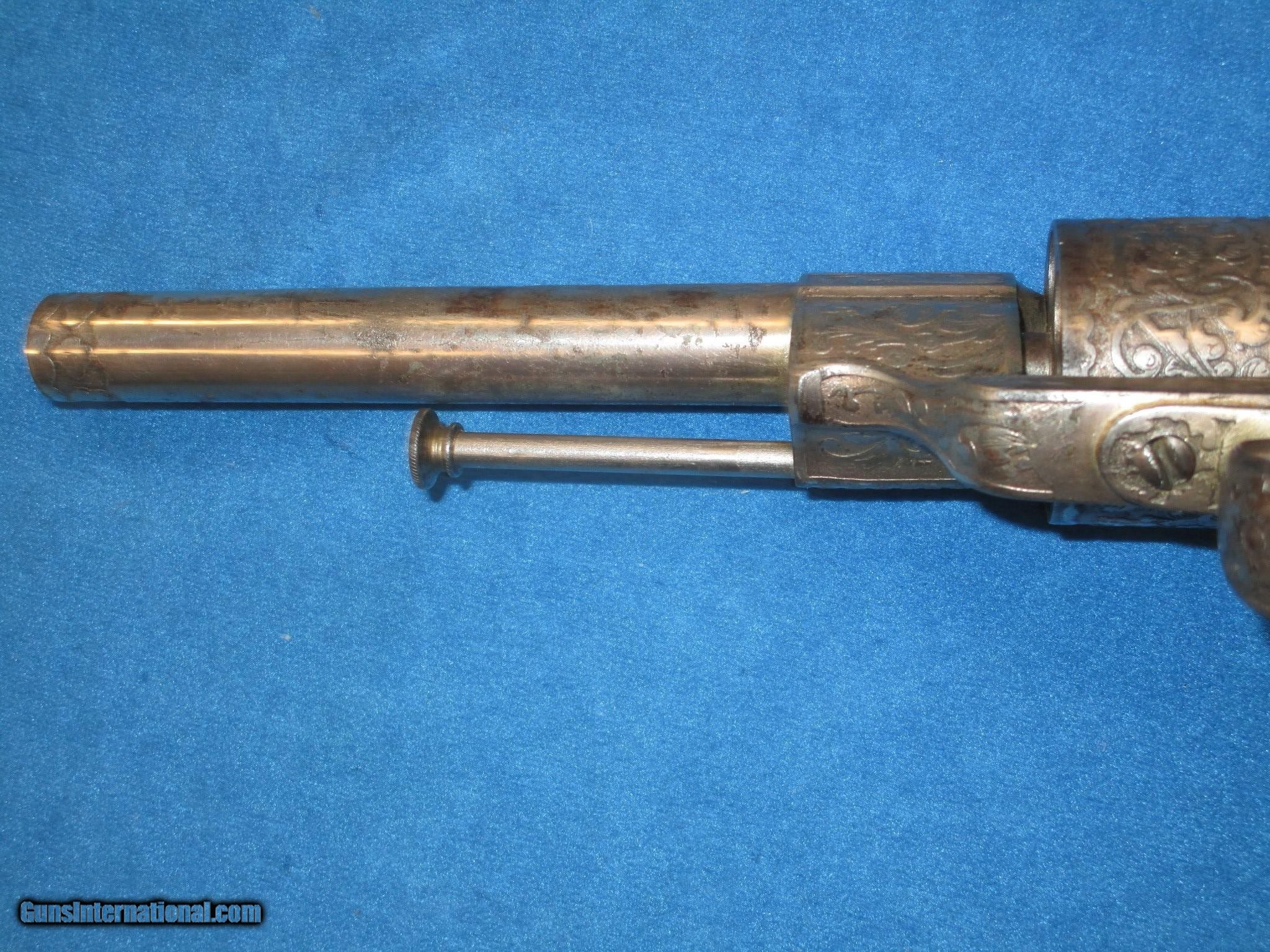 AN EARLY CIVIL WAR MILITARY TYPE DELUXE ENGRAVED OFFICERS OR EXHIBITION ...