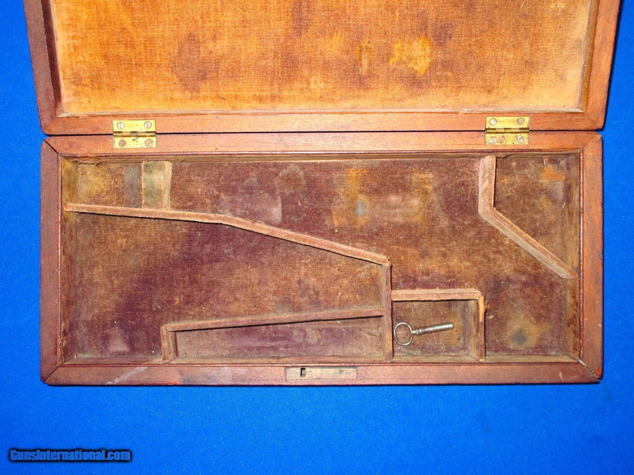 Scarce Civil War Factory Case for A Remington New Model 1858 Army Revolver