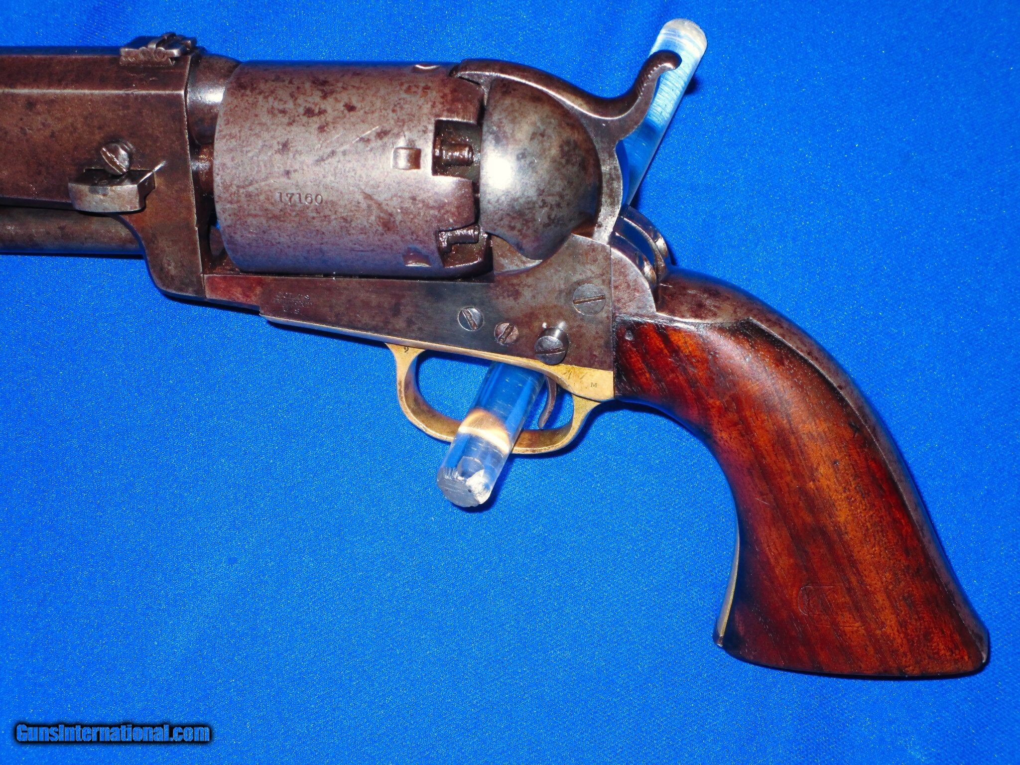 Scarce U.S. Civil War Military Issued Colt Percussion 3rd Model Dragoon ...