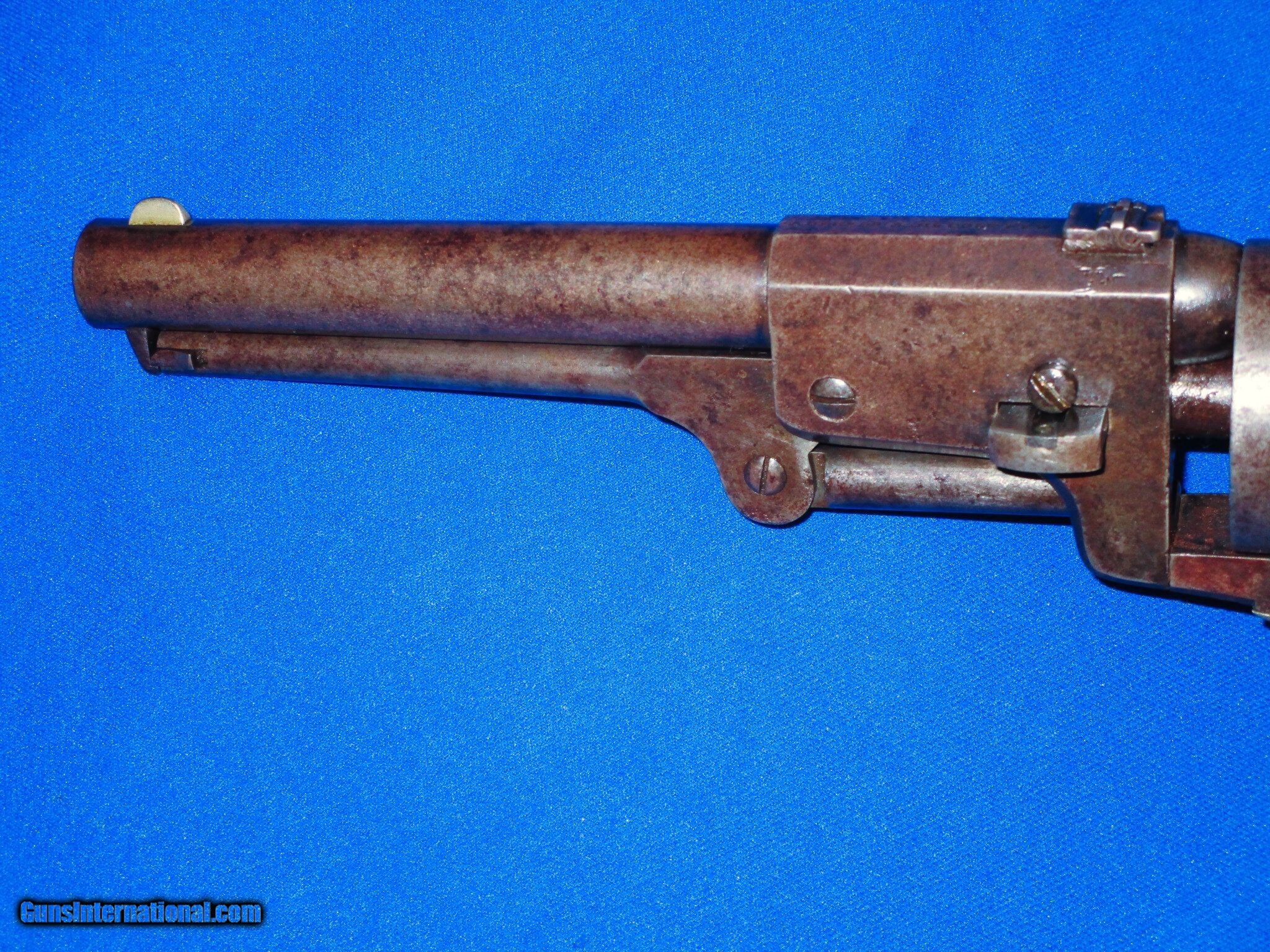 Scarce U.S. Civil War Military Issued Colt Percussion 3rd Model Dragoon ...
