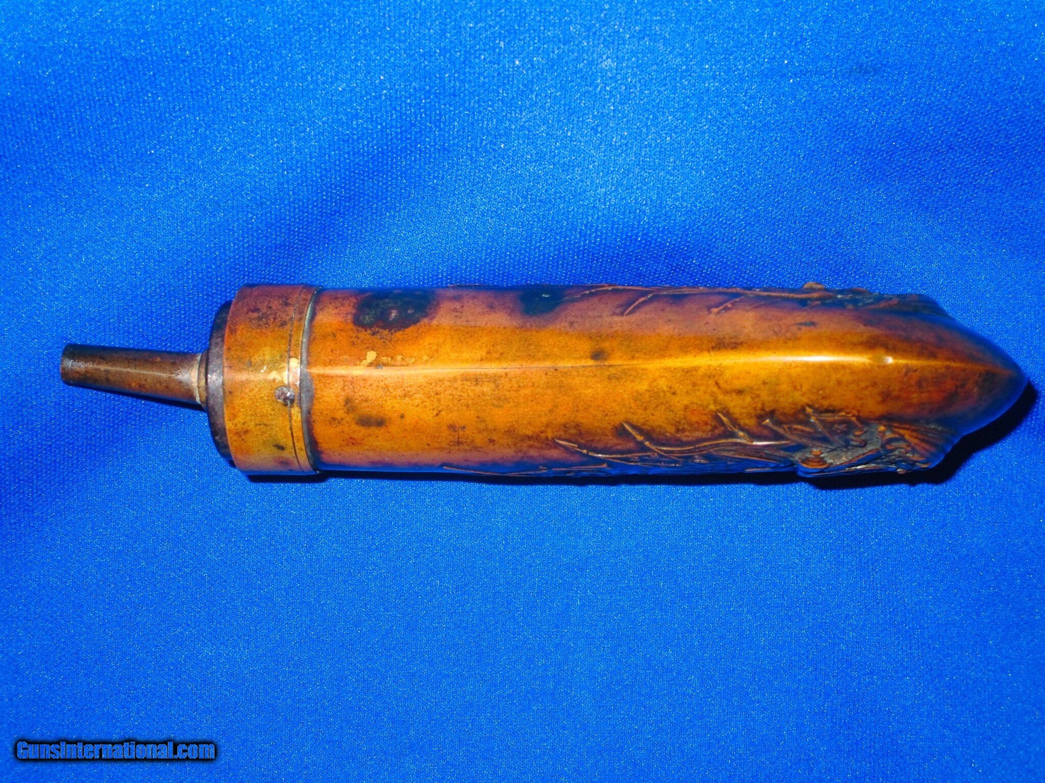 Civil War Colt's Patent Marked "Cannon, Flags, Shield, Rifles & Pistols ...