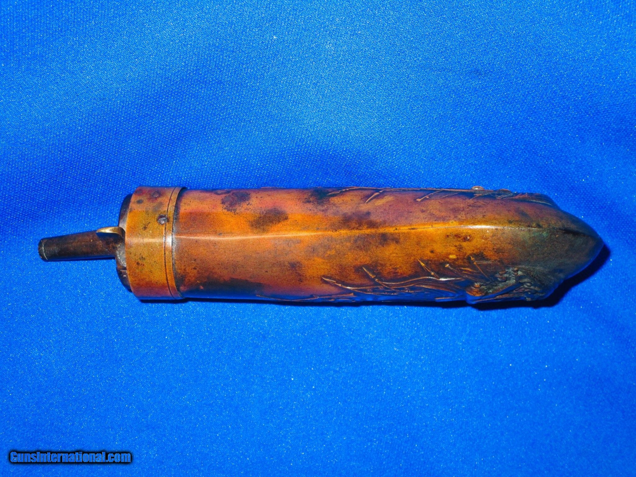 Civil War Colt's Patent Marked "Cannon, Flags, Shield, Rifles & Pistols ...