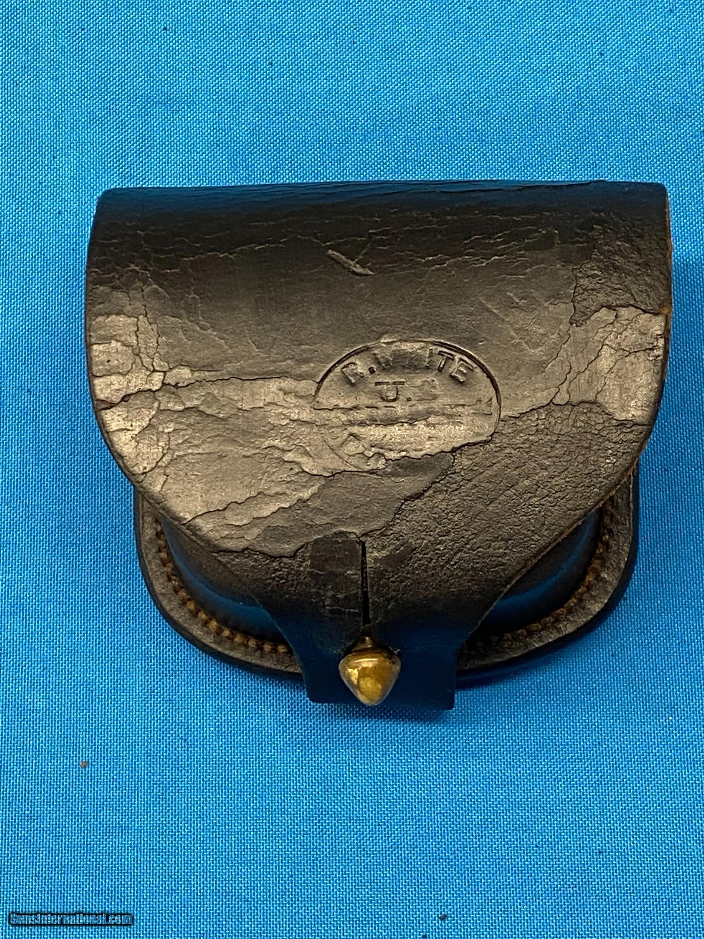 Civil War Percussion Cap Box – Inspector & Maker Marked