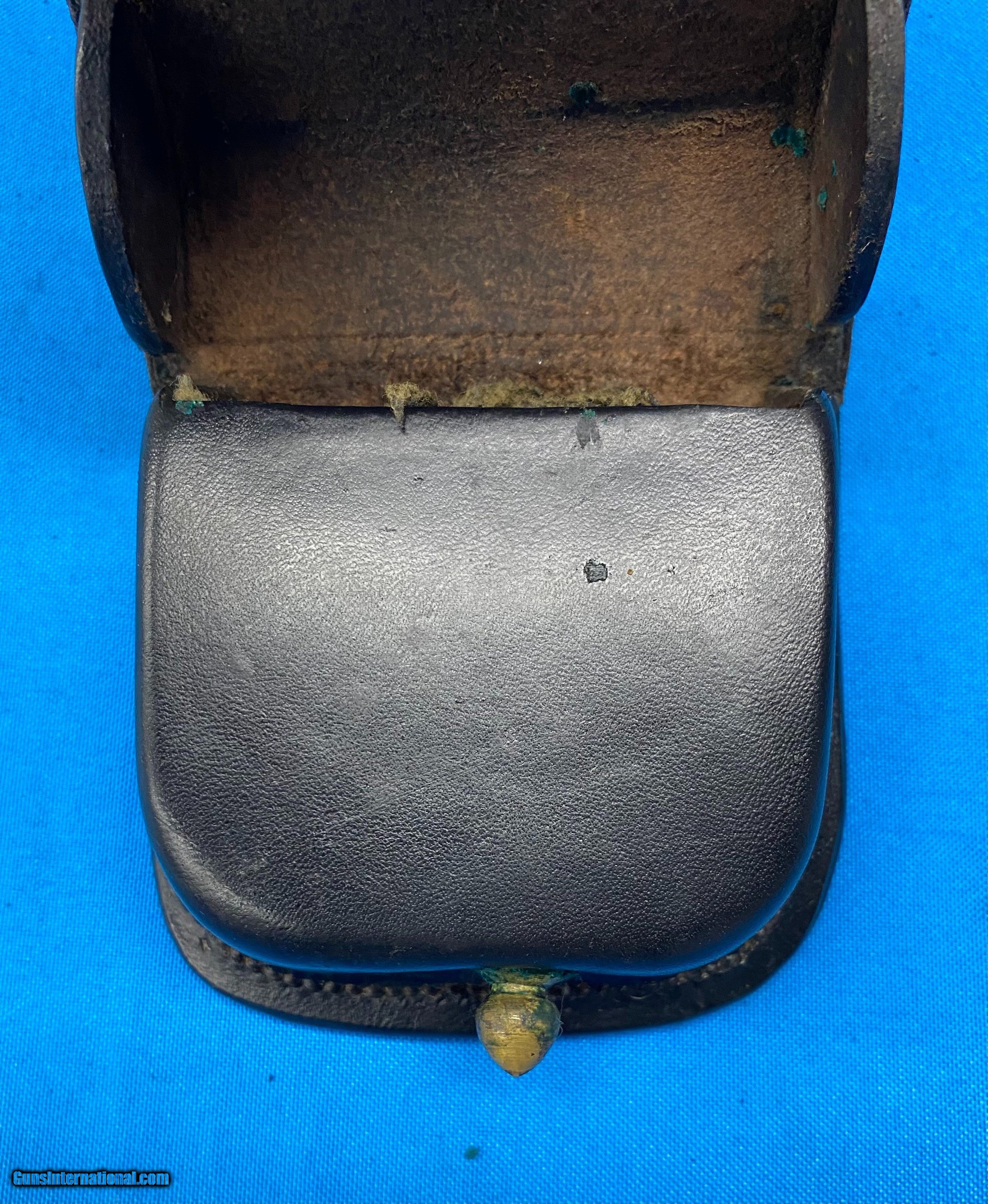 Civil War Percussion Cap Box – Inspector Marked