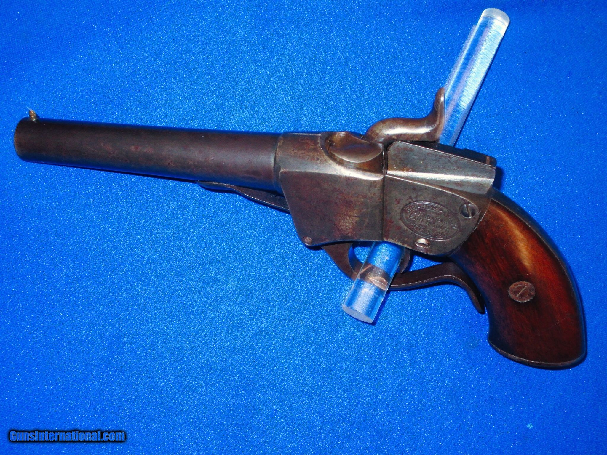 An Early & Rare Civil War First Type Sharps Breech Loading Single Shot ...