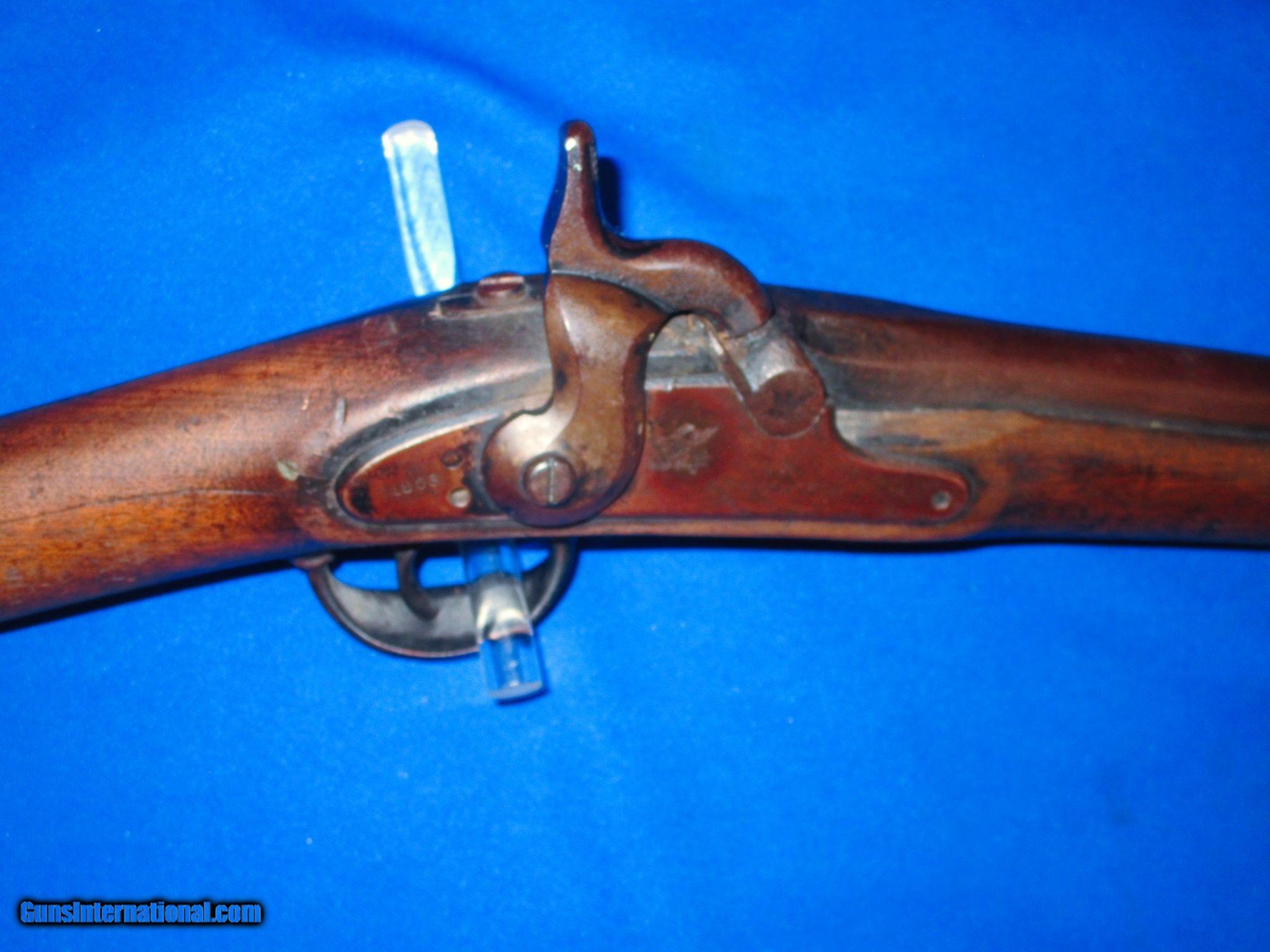 Possibly Confederate Used Civil War Springfield Model 1863 Musket Type ...