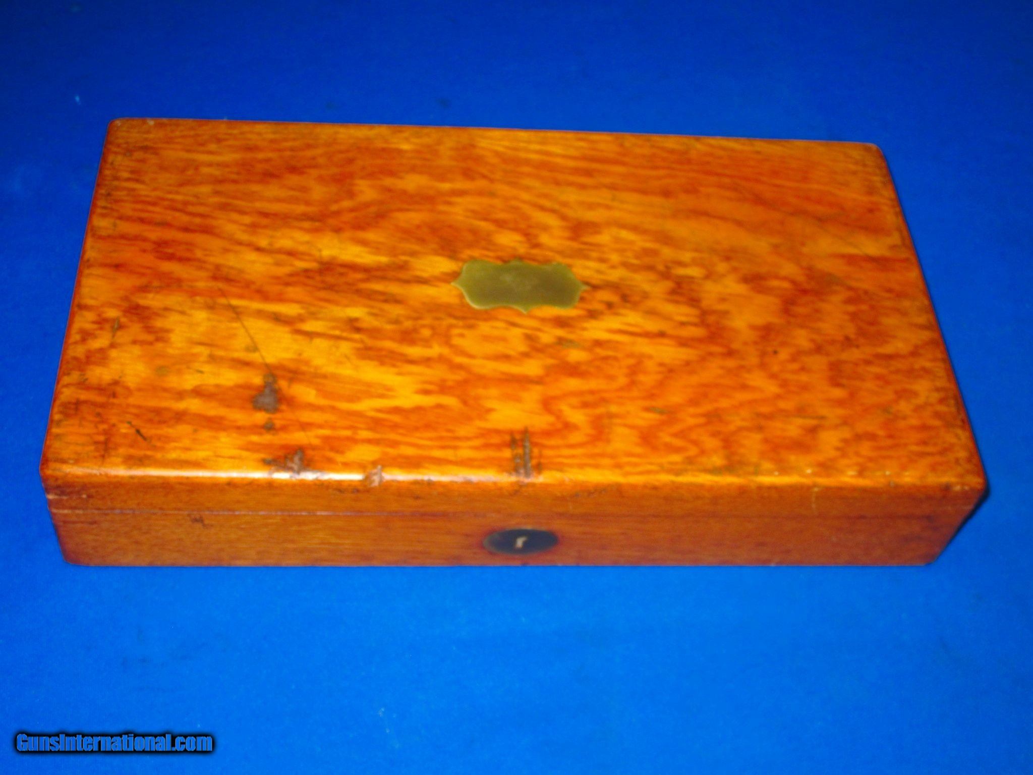 Early U.S. Civil War Factory Case for a Large Size Percussion Tranters ...