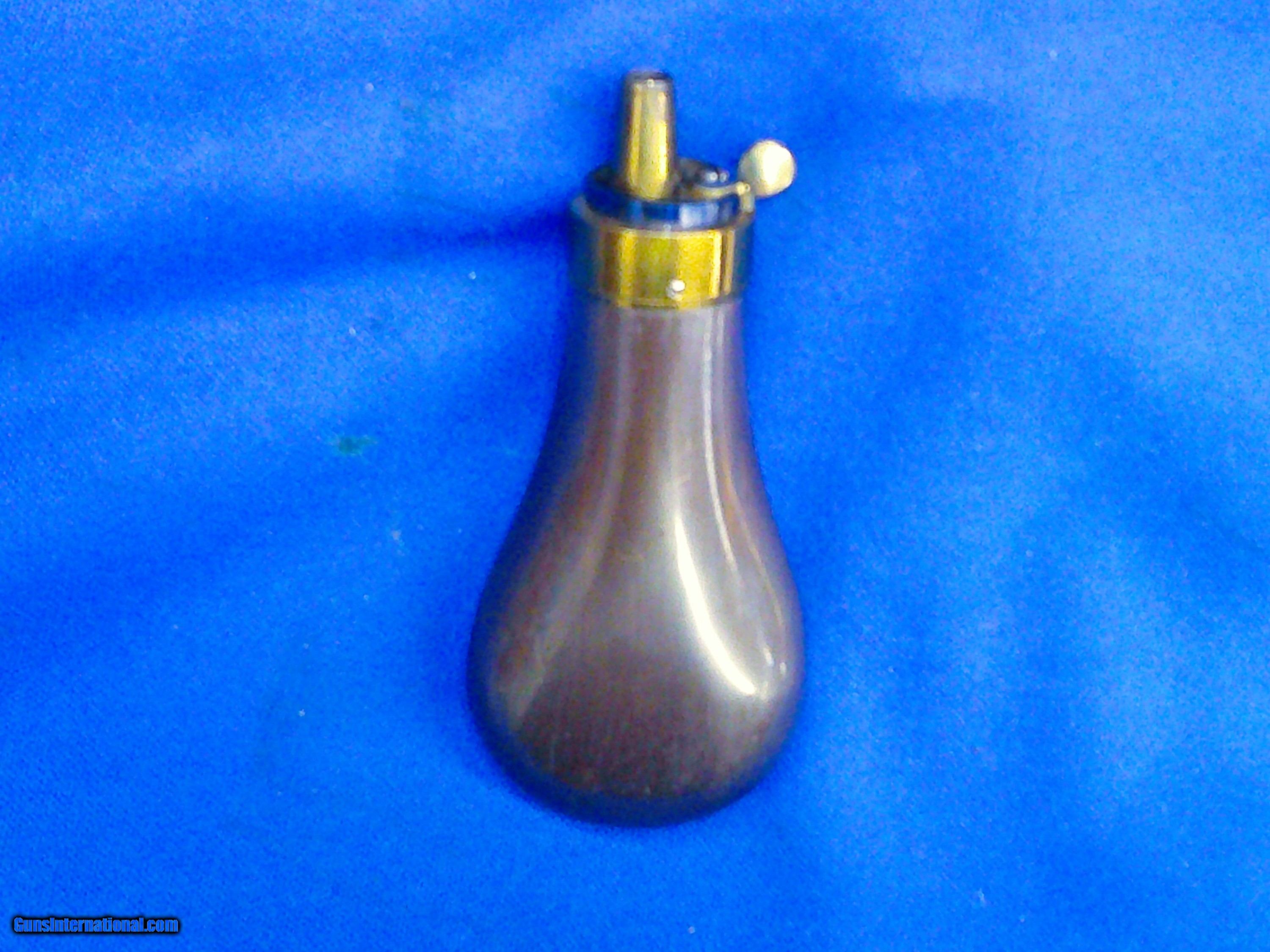 Civil War Powder Flask for a Cased Colt Pocket Navy, Or Other Cased ...