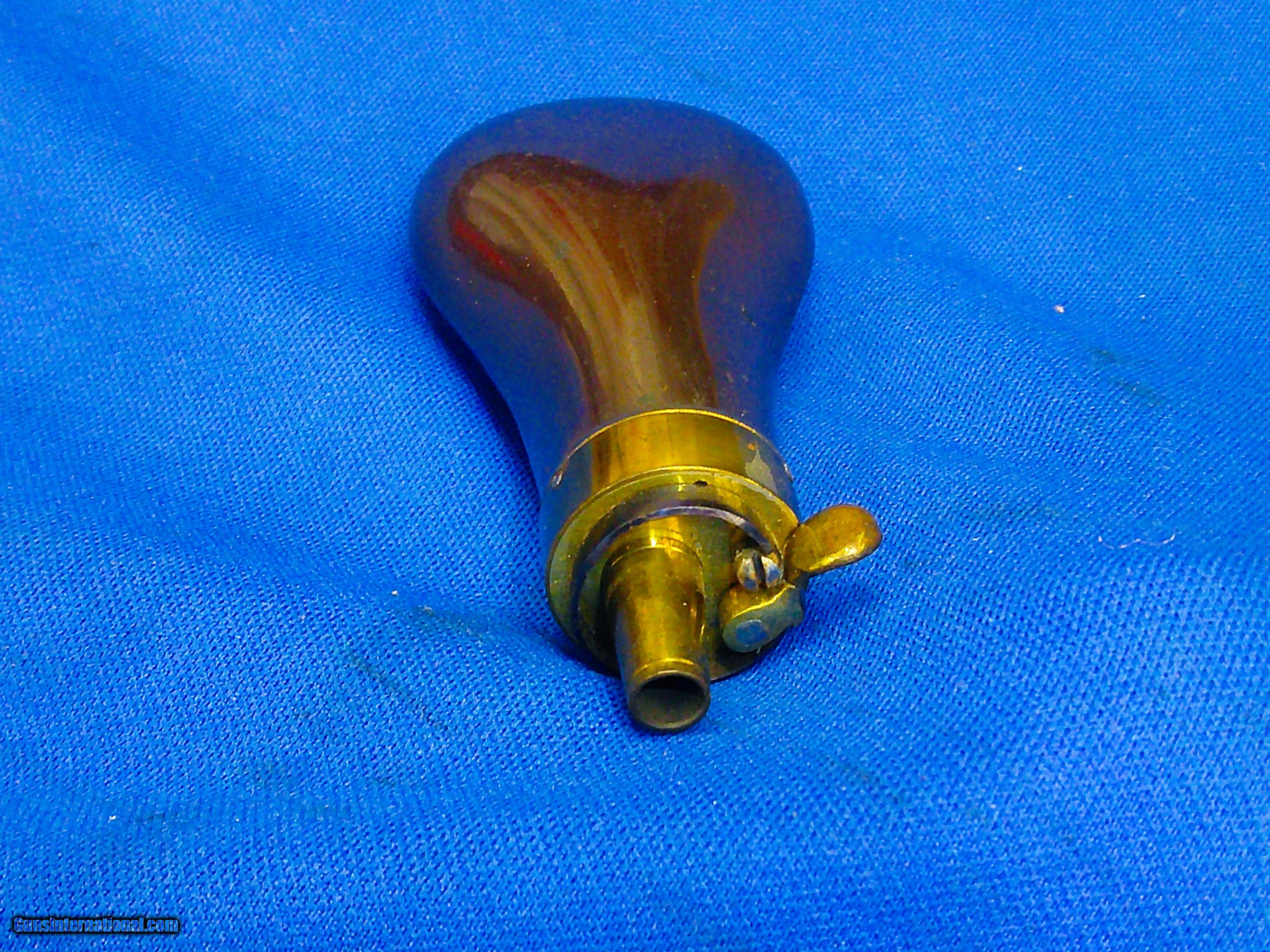 Civil War Powder Flask for a Cased Colt Pocket Navy, Or Other Cased ...