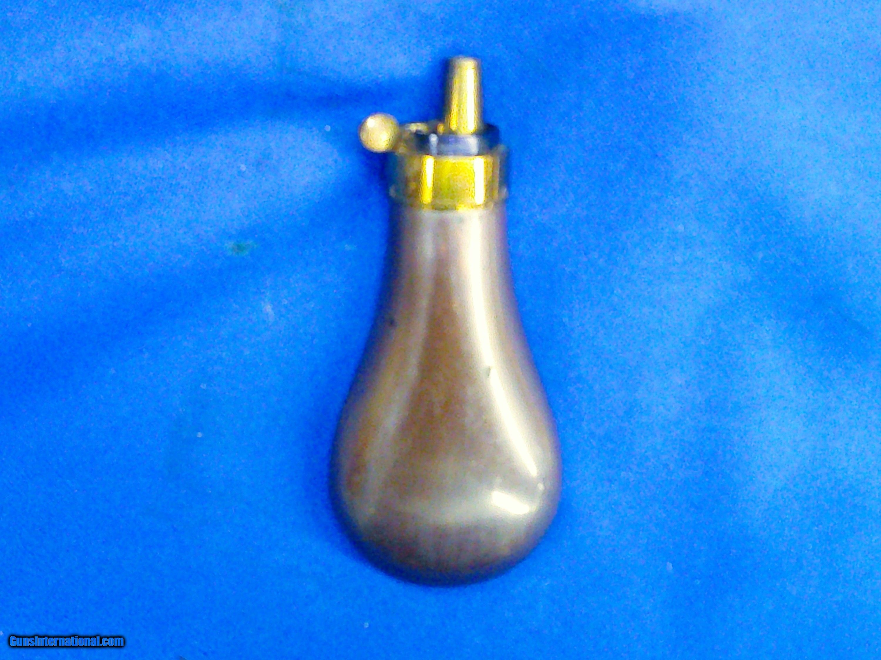 Civil War Powder Flask for a Cased Colt Pocket Navy, Or Other Cased ...