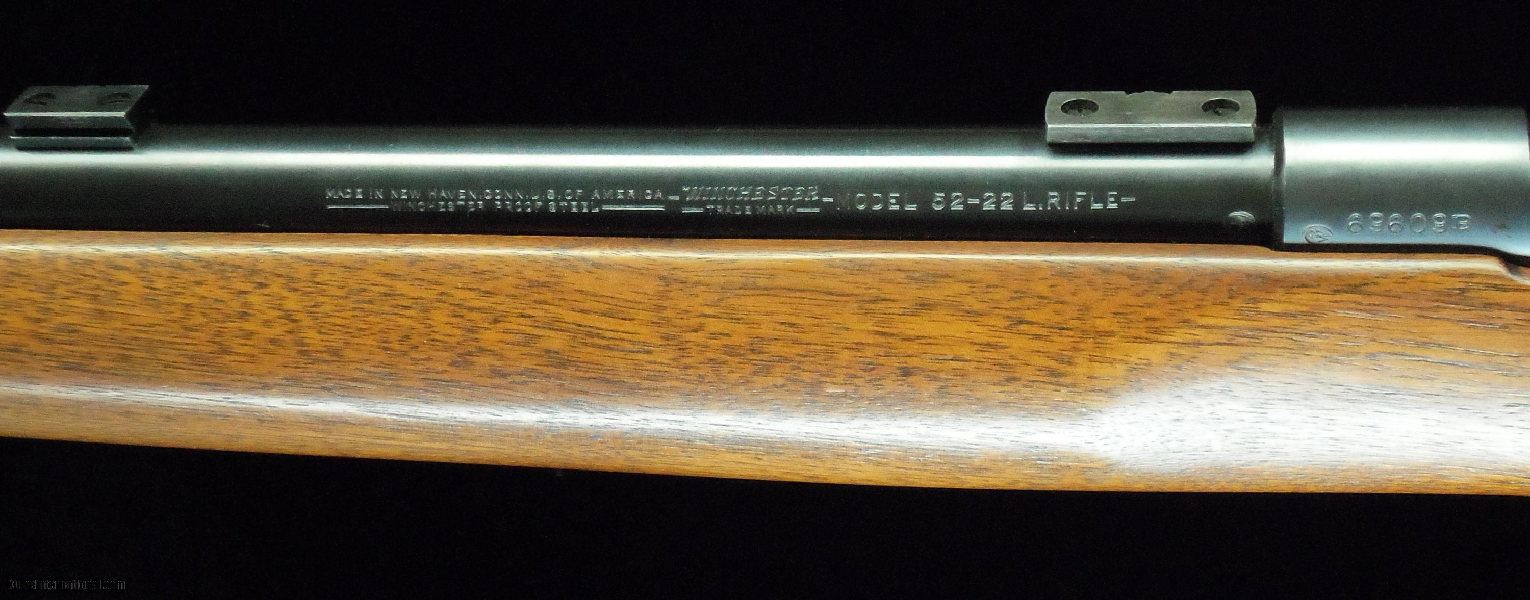 Winchester Model 52 B Target Rifle