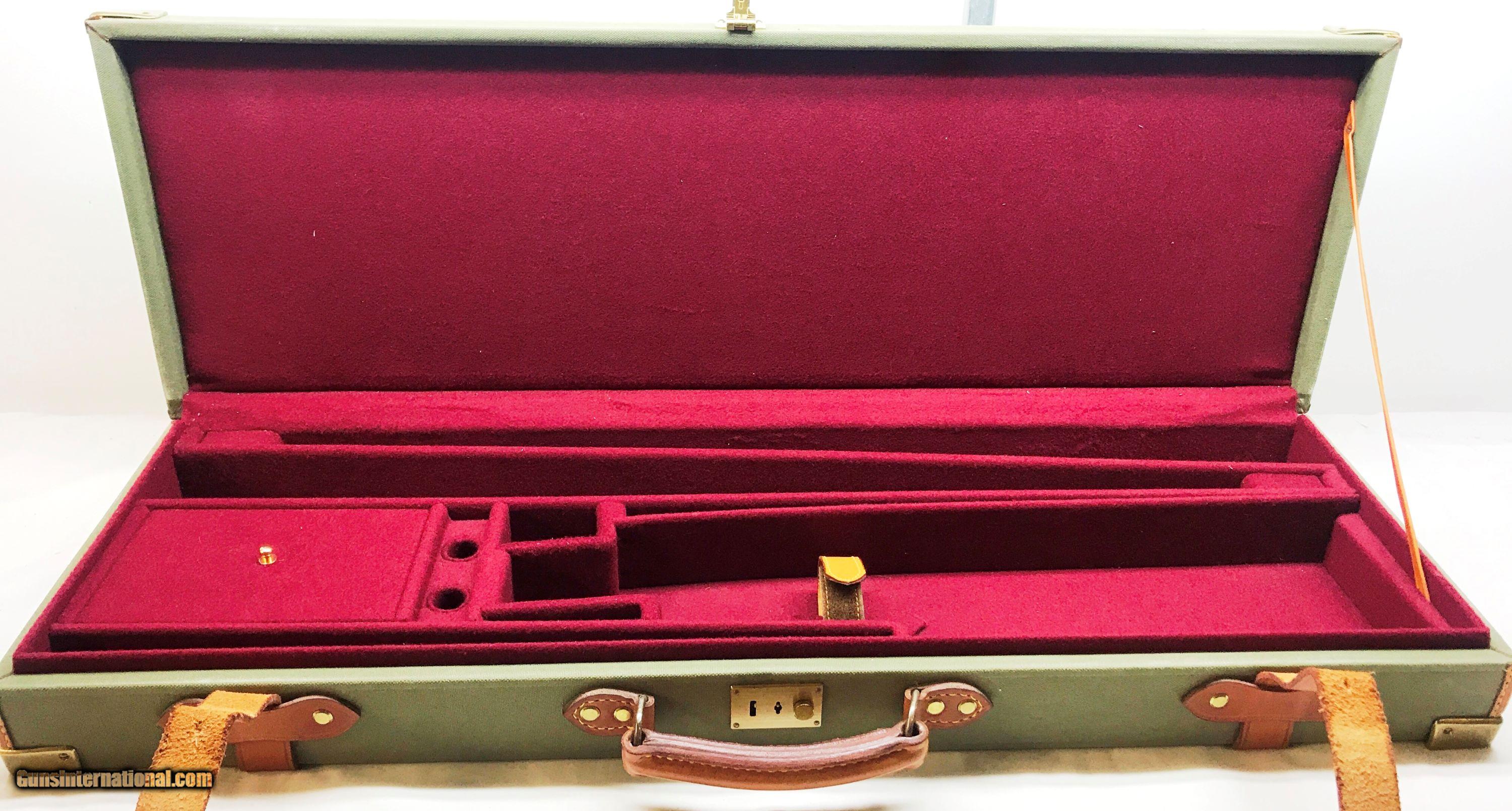 Green Canvas and Leather SxS Case