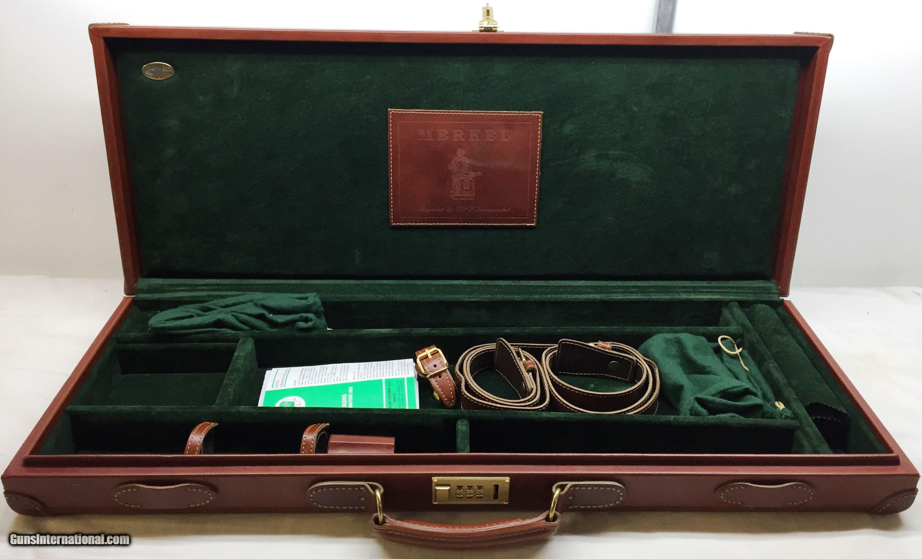 Merkel Leather SxS Case