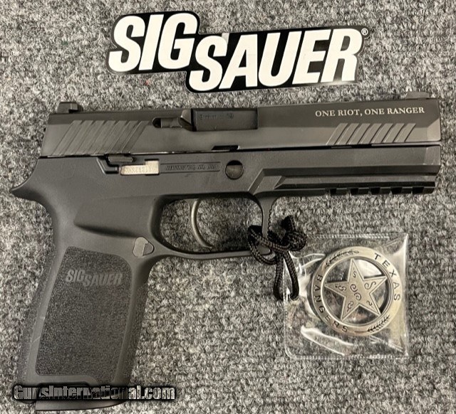 Sig Sauer P320 Texas Rangers
