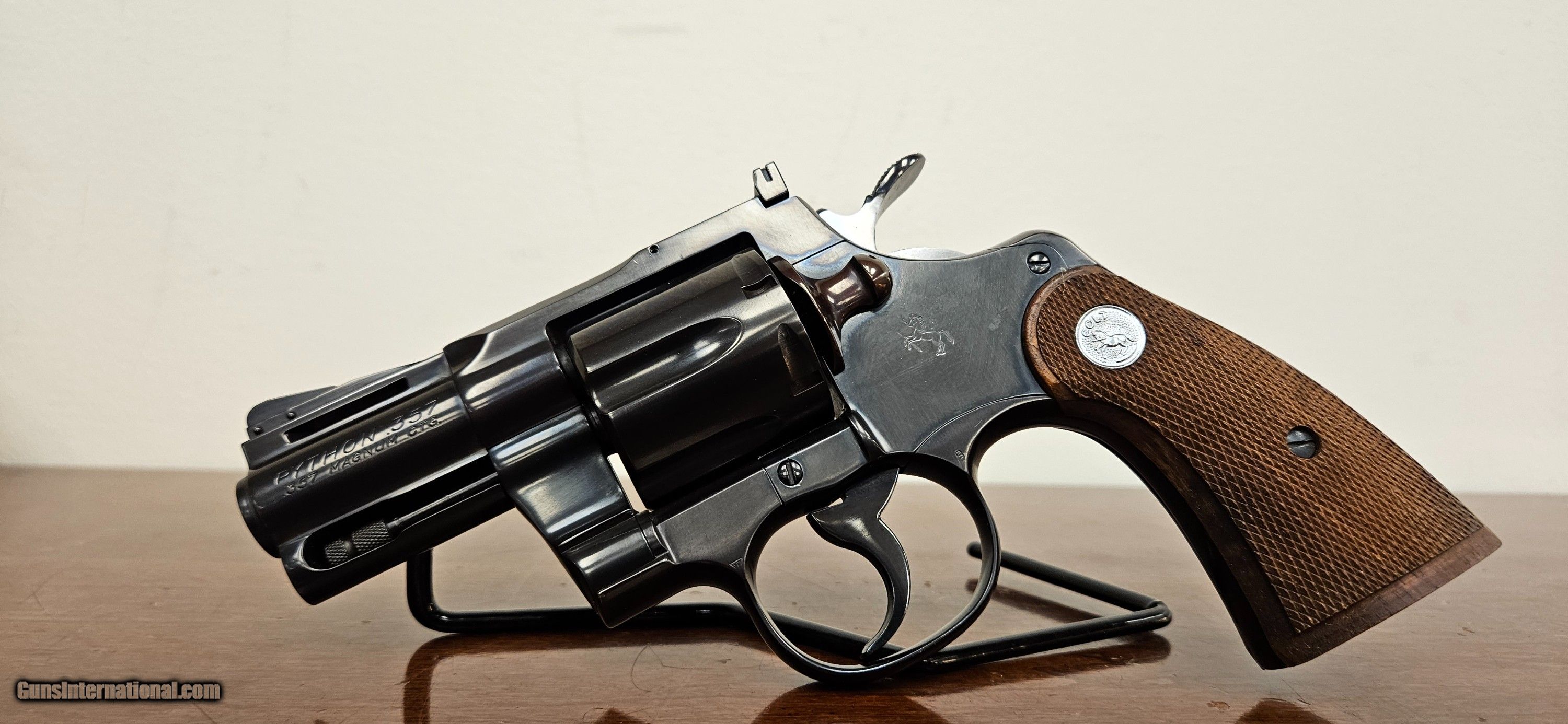 2" Blued Colt Python .357 Magnum 1968