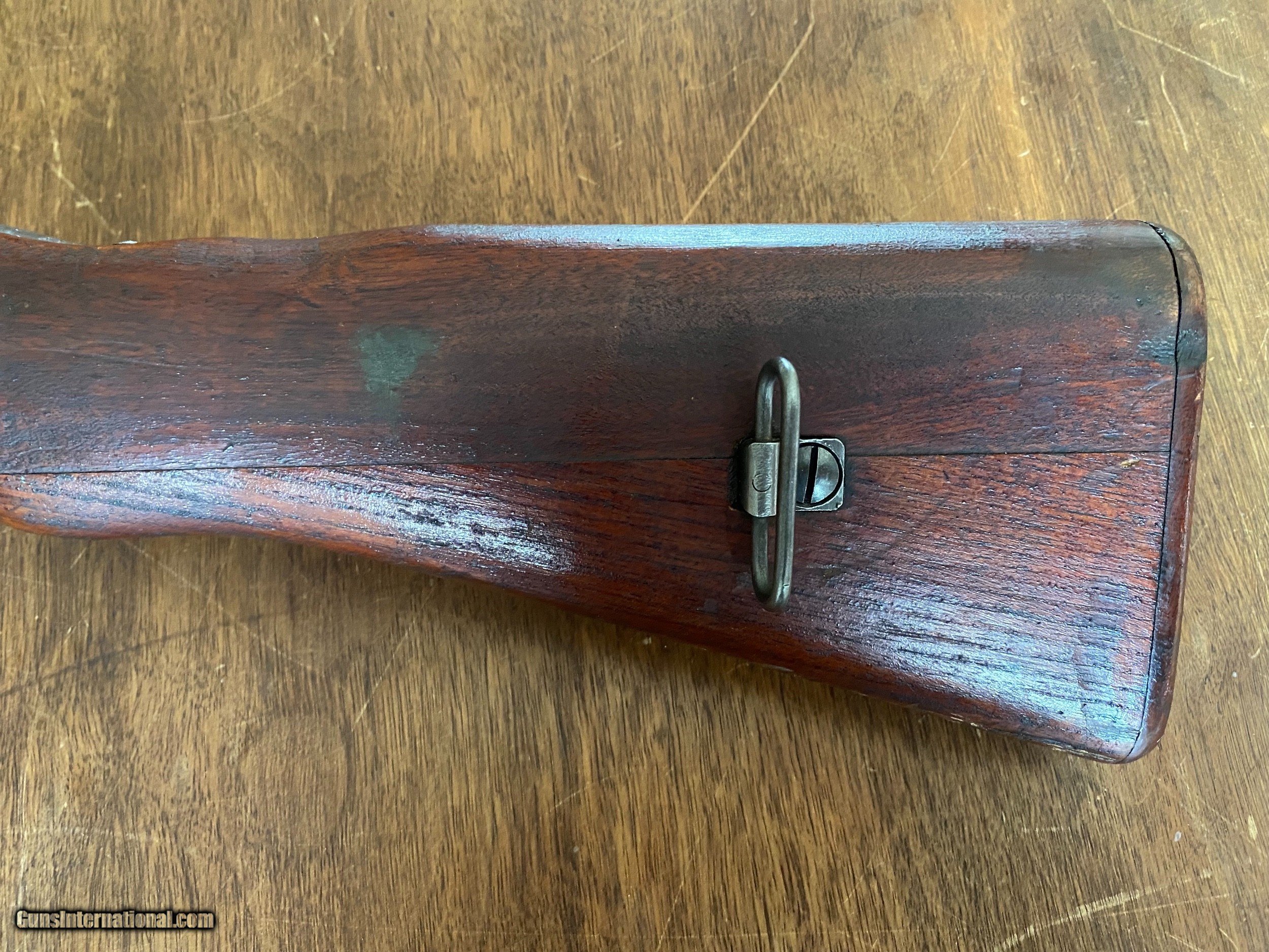 Japanese Type 99 Last Ditch Arisaka Rifle with the Royal Chrysanthemum