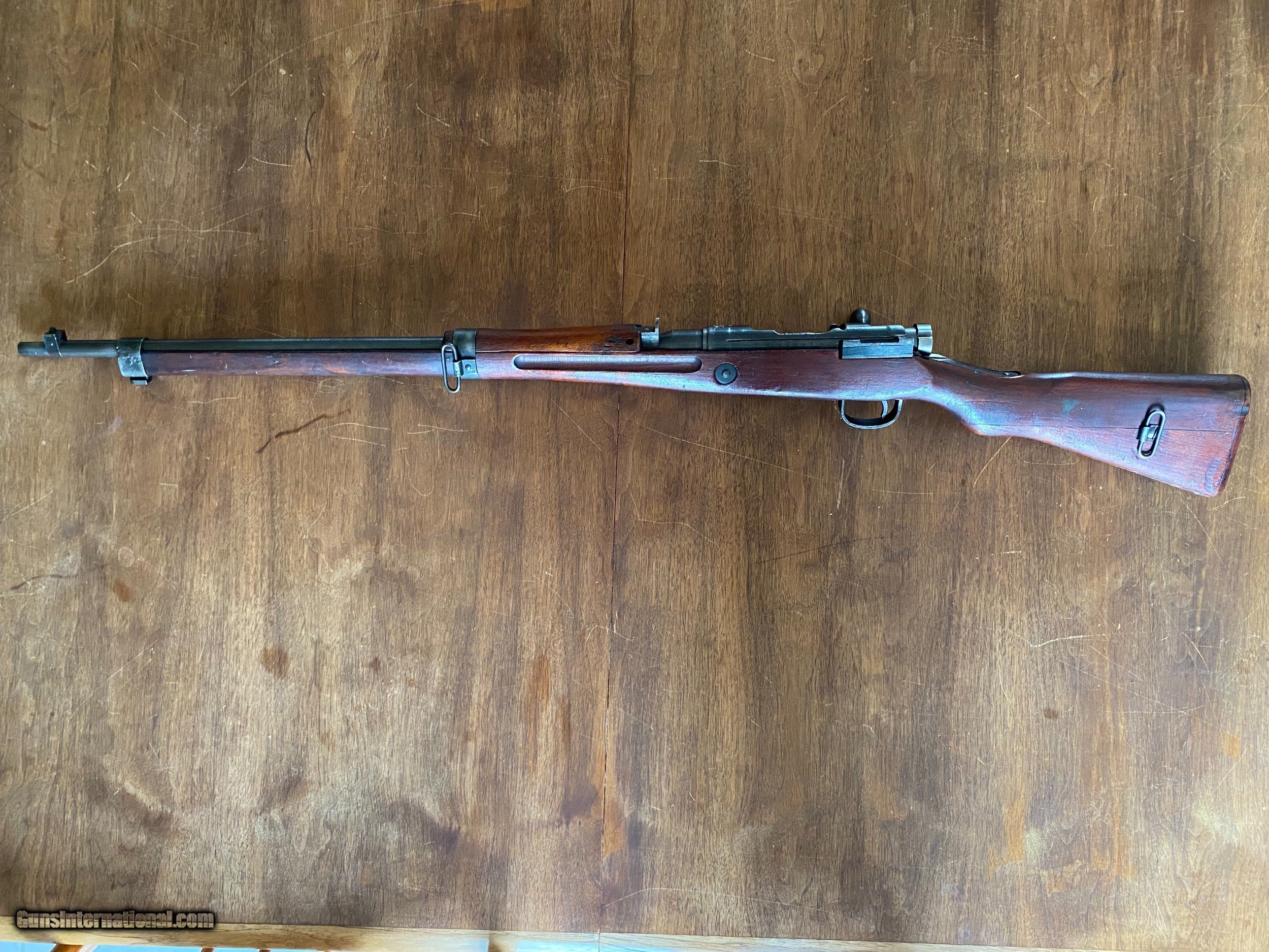 Japanese Type 99 Last Ditch Arisaka Rifle with the Royal Chrysanthemum