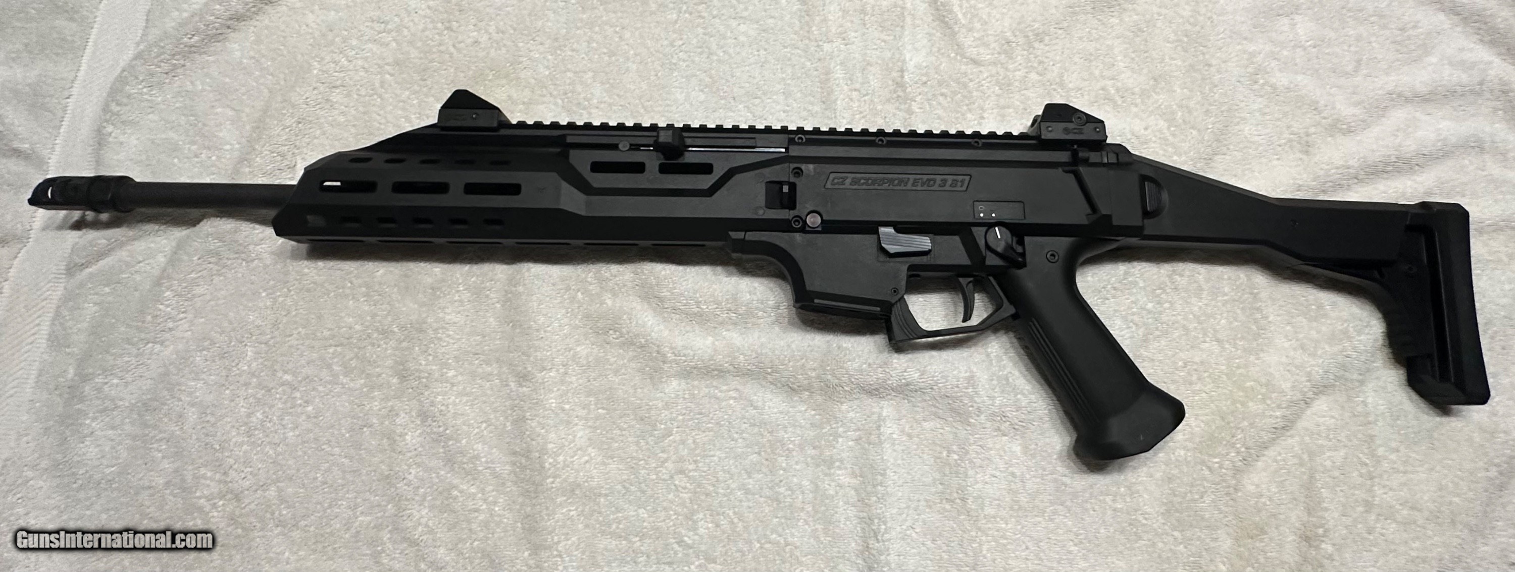 CZ Scorpion Carbine 4 Mags 9MM