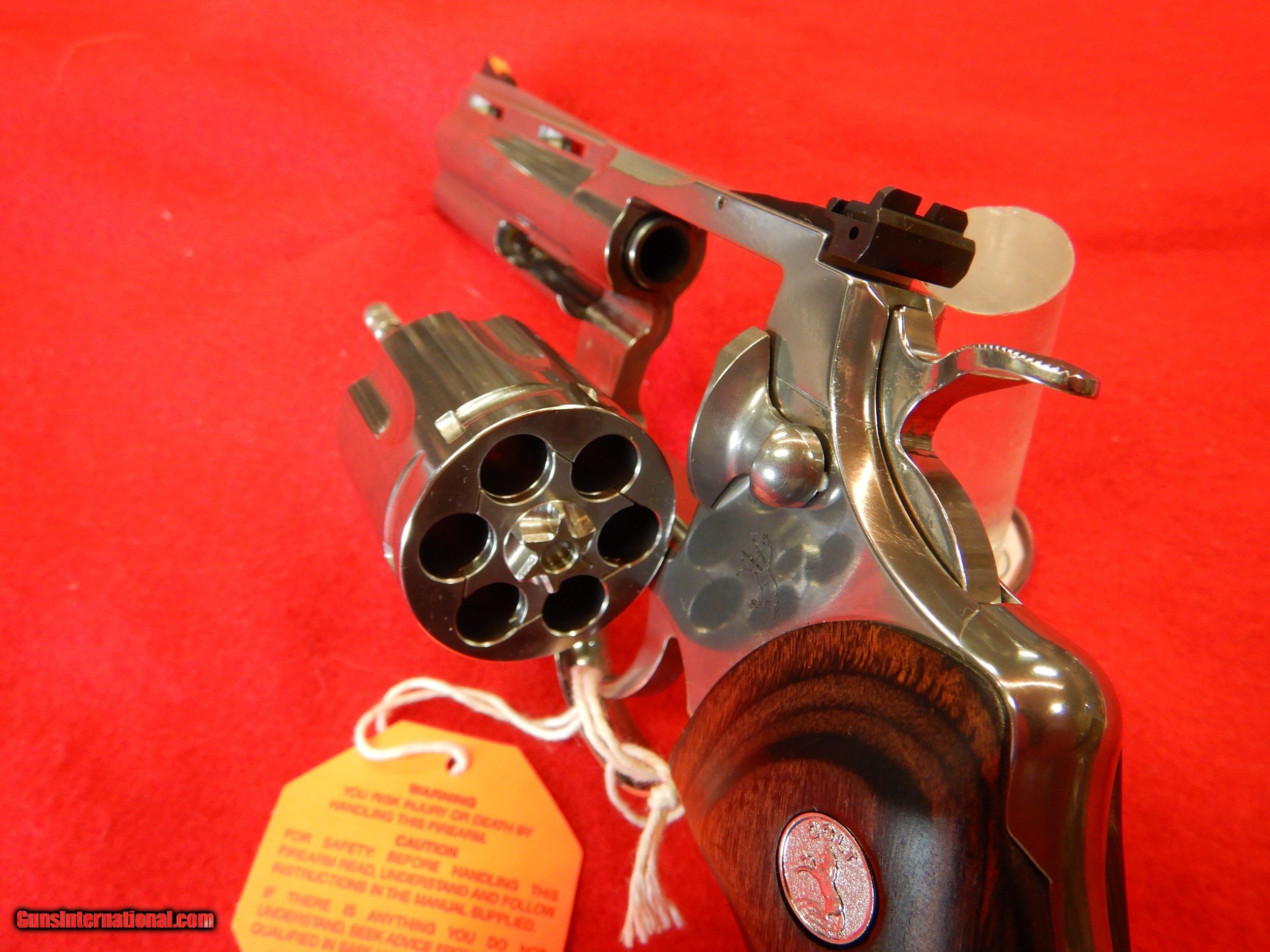 COLT PYTHON NIB 4" BRIGHT STAINLESS STEEL 6-SHOT .357 MAGNUM