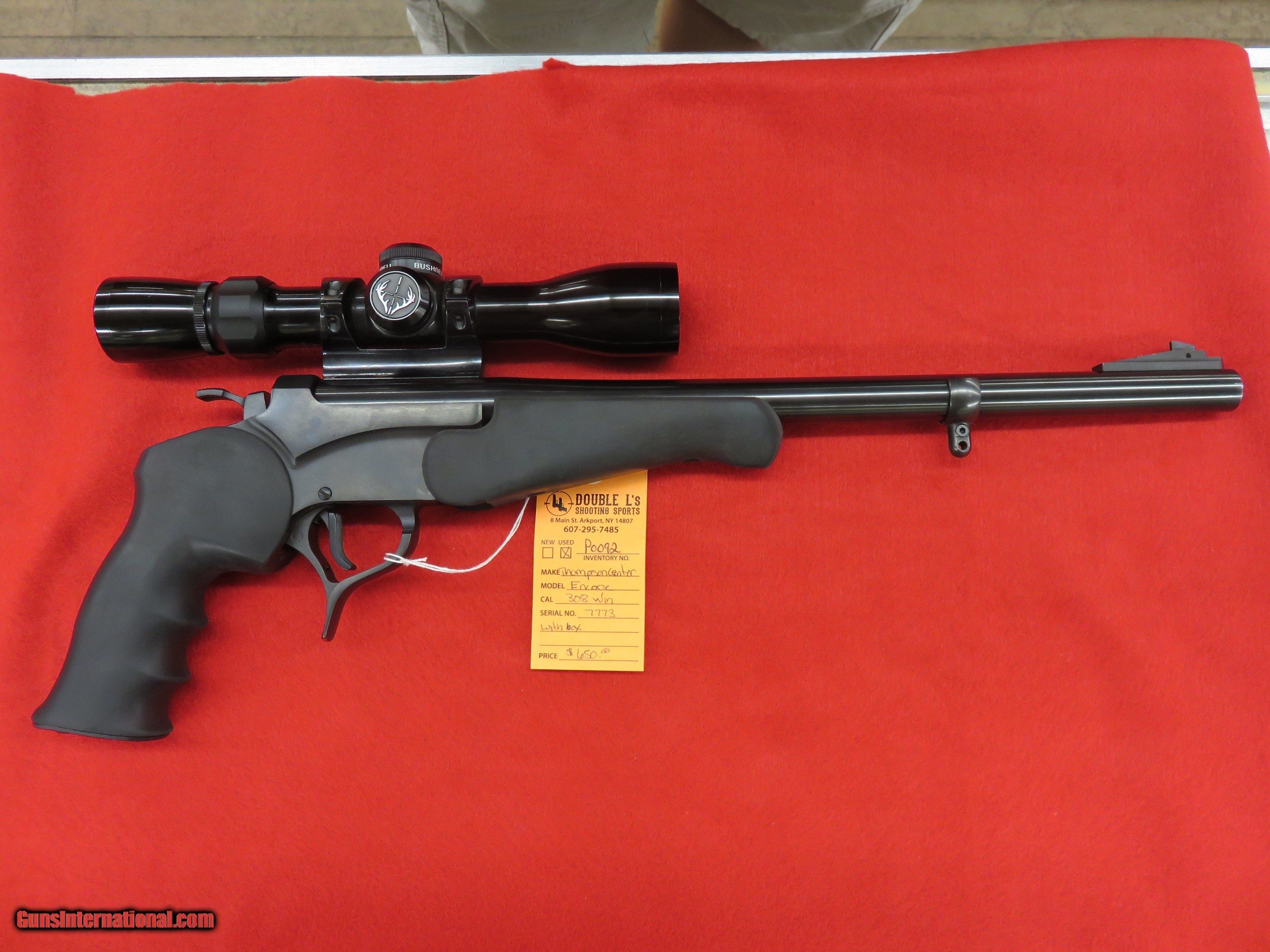 Thompson Center Encore Pistol, 308 Win