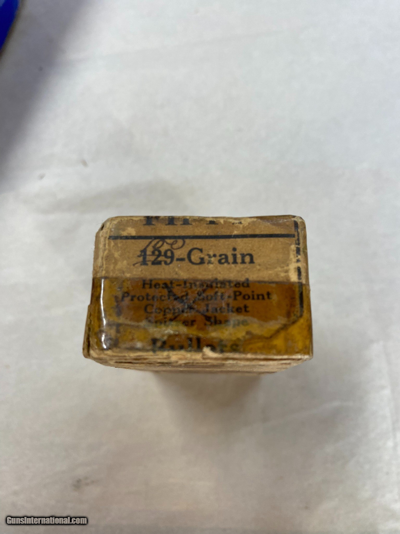 Vintage .256 Newton Bullets 100 Gr Full Box