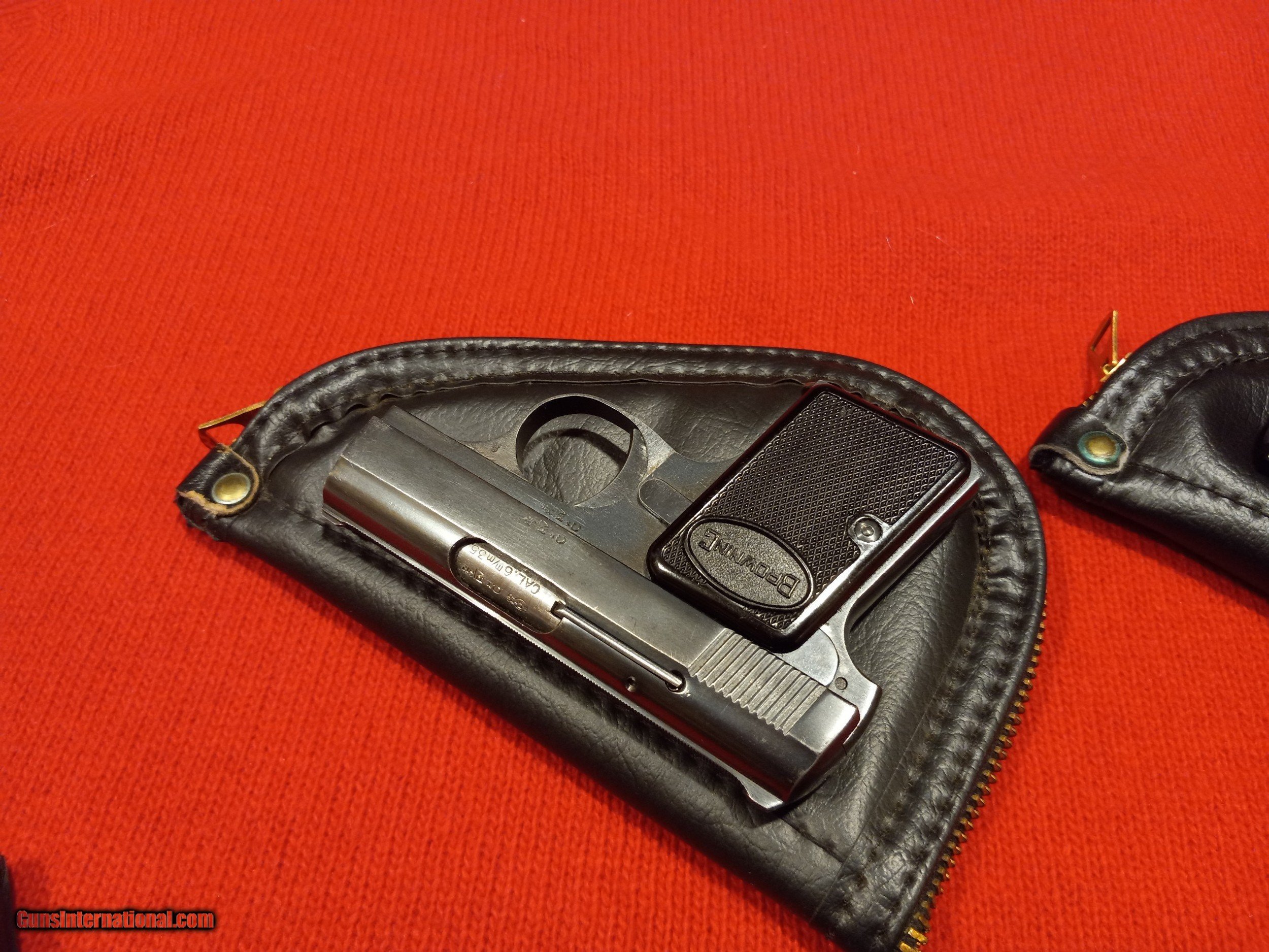 J. P. Sauer and Sohn WTM type 33 and two Baby Brownings