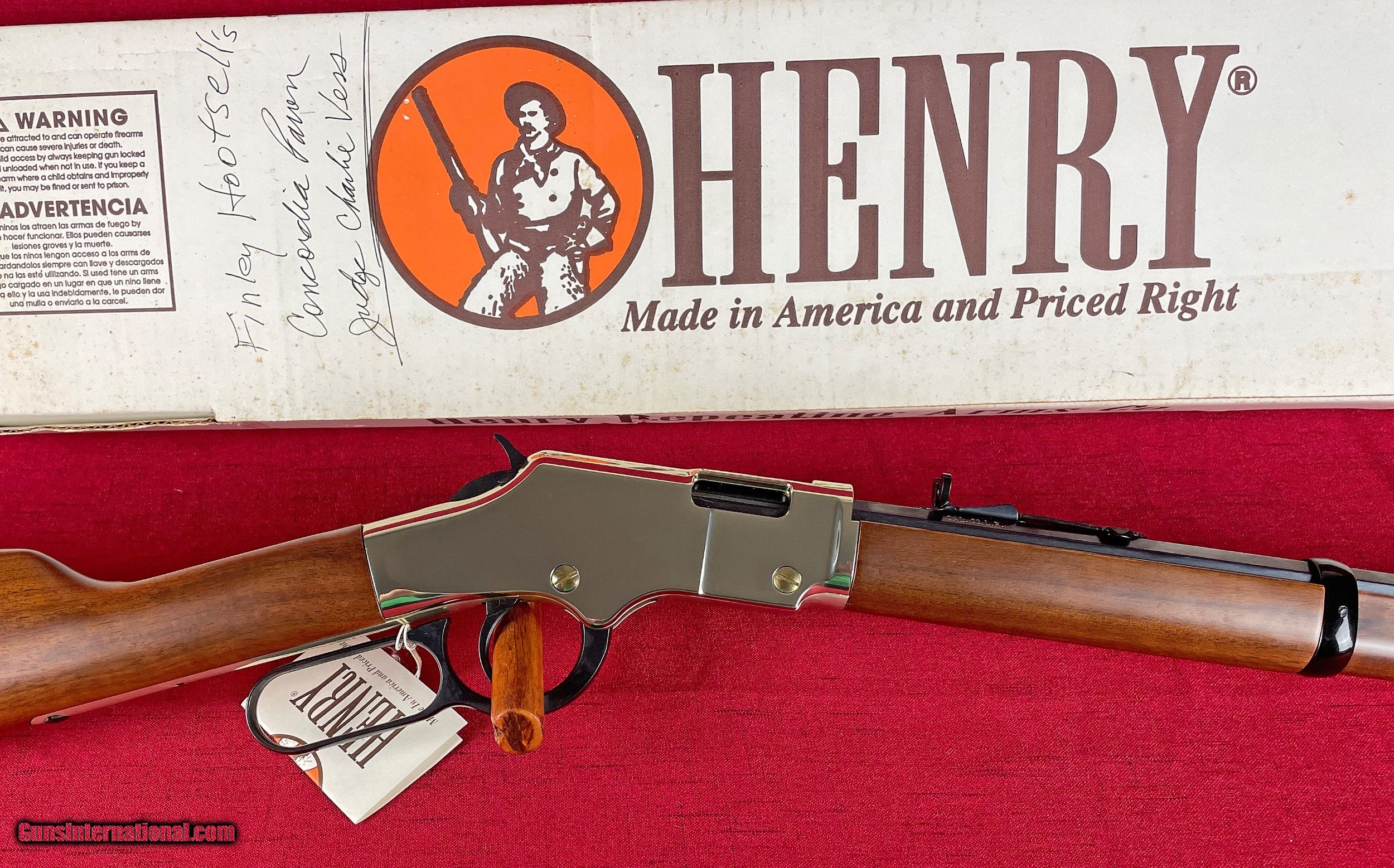 Henry Golden Boy 22LR H004 w/ octagon barrel