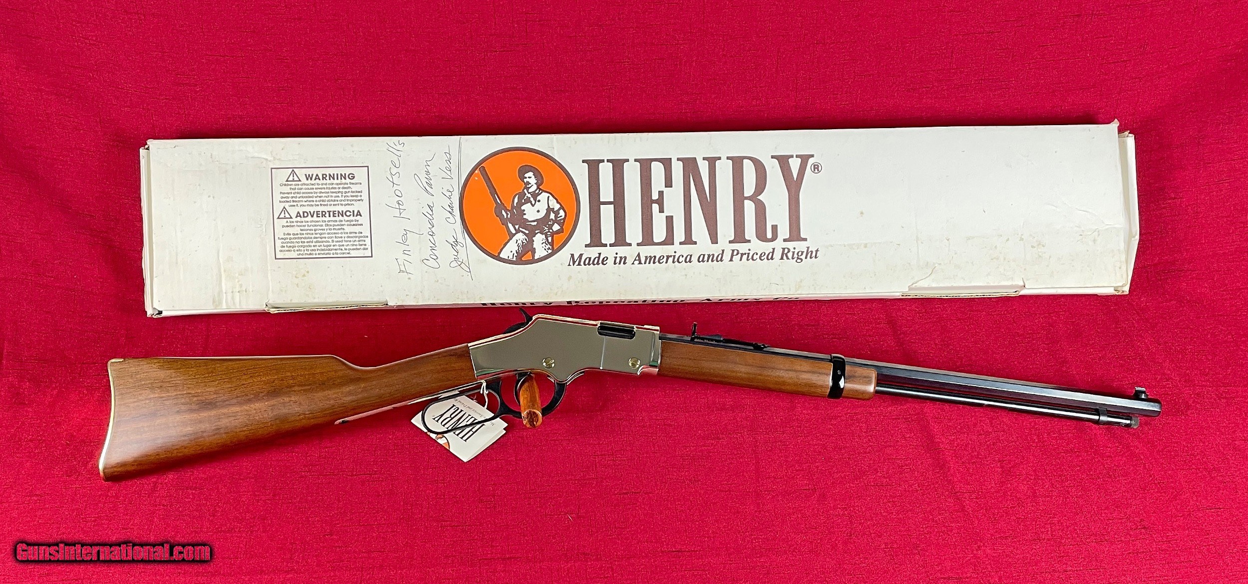 Henry Golden Boy 22LR H004 w/ octagon barrel