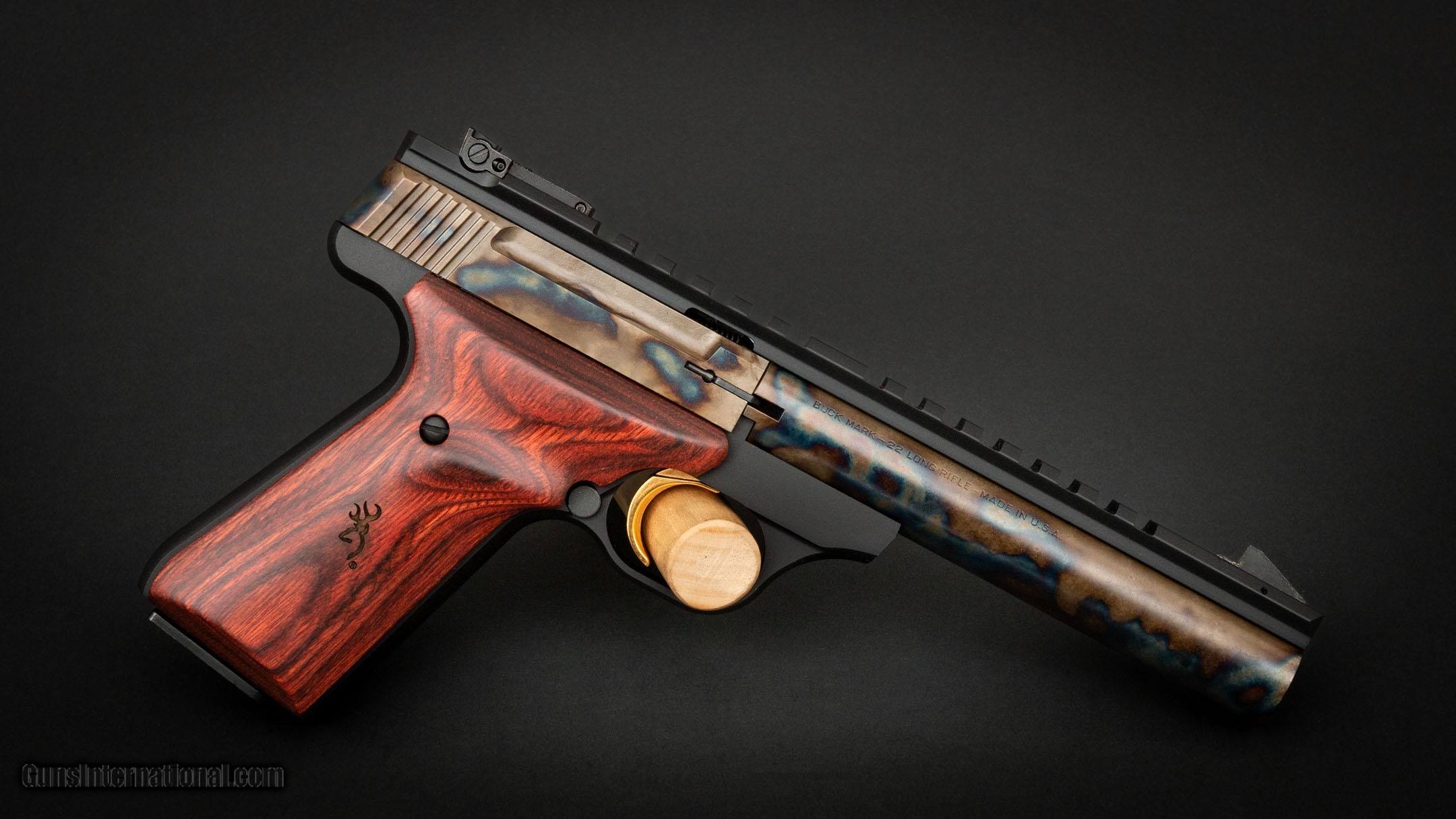 Turnbull Finished Browning Buck Mark Field Target, 22 LR Turnbull Finished Browning Buck Mark Field Target, 22 LR