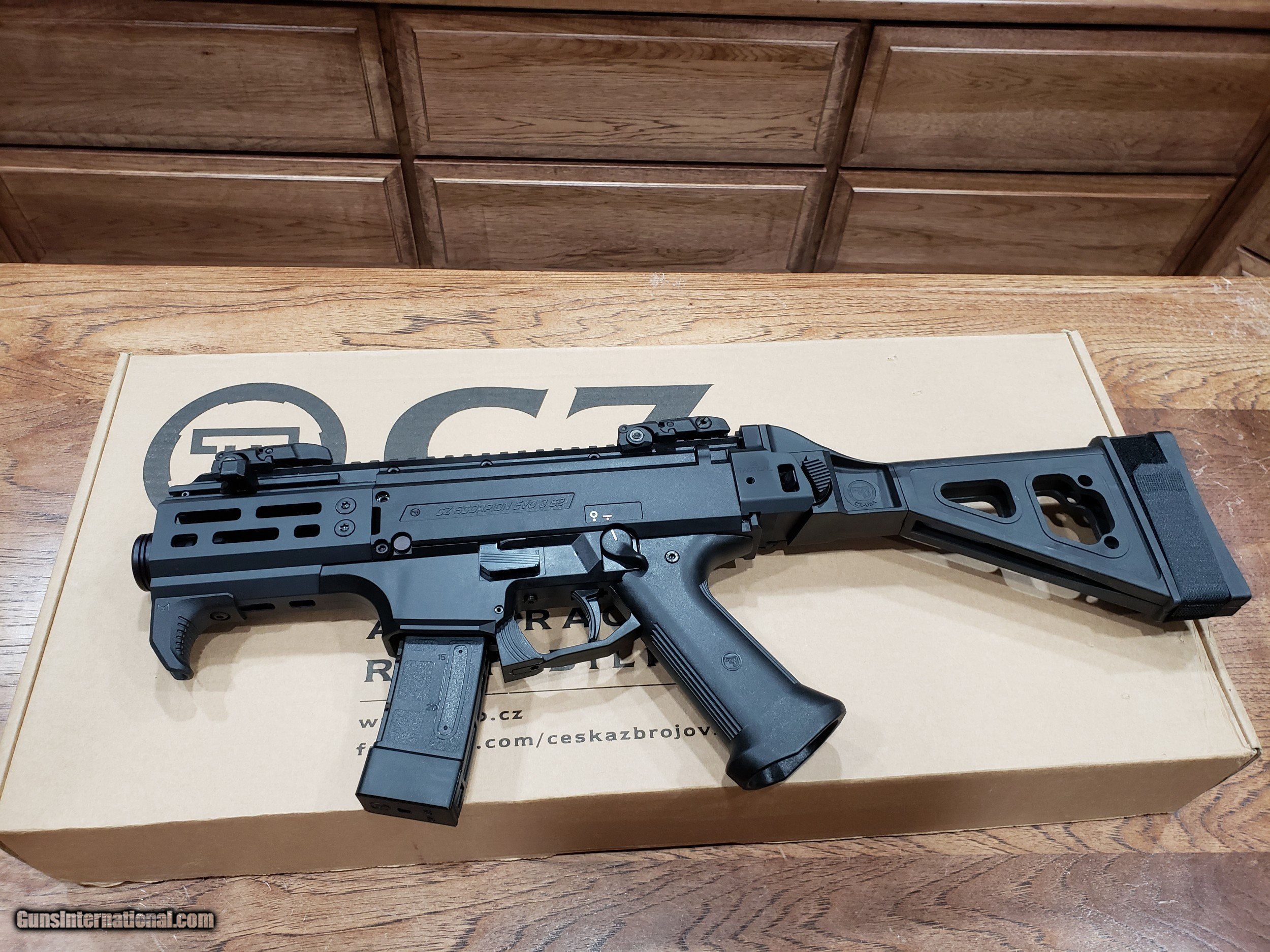 CZ Scorpion EVO 3 S2 Micro w/ Folding Brace 9mm Luger