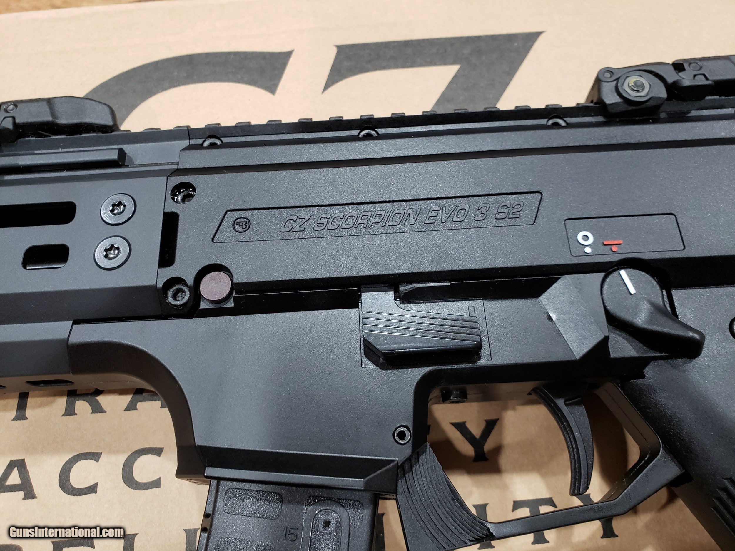 CZ Scorpion EVO 3 S2 Micro w/ Folding Brace 9mm Luger